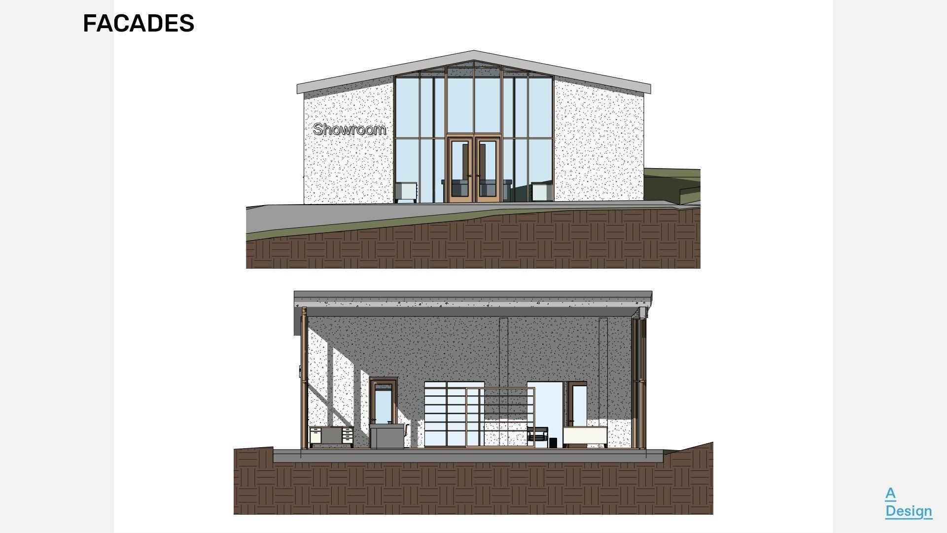 Showroom - Revit 3D model | CGTrader