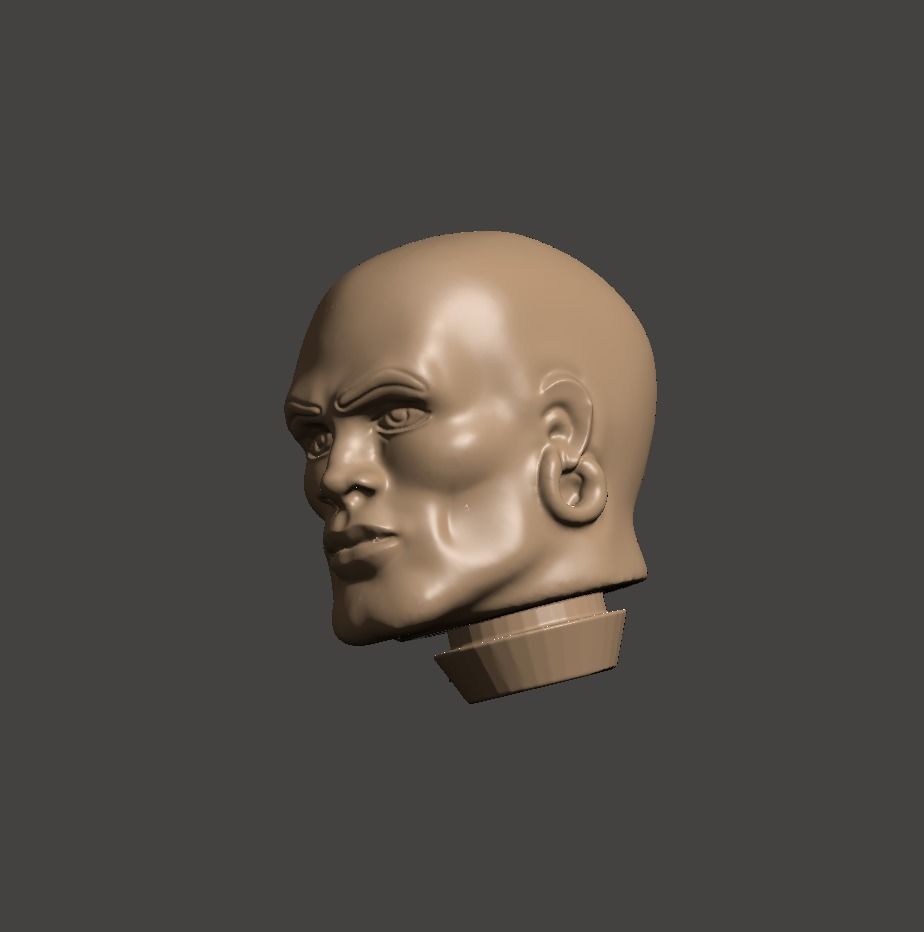 GARN HEAD motu filmation 3D model 3D printable | CGTrader
