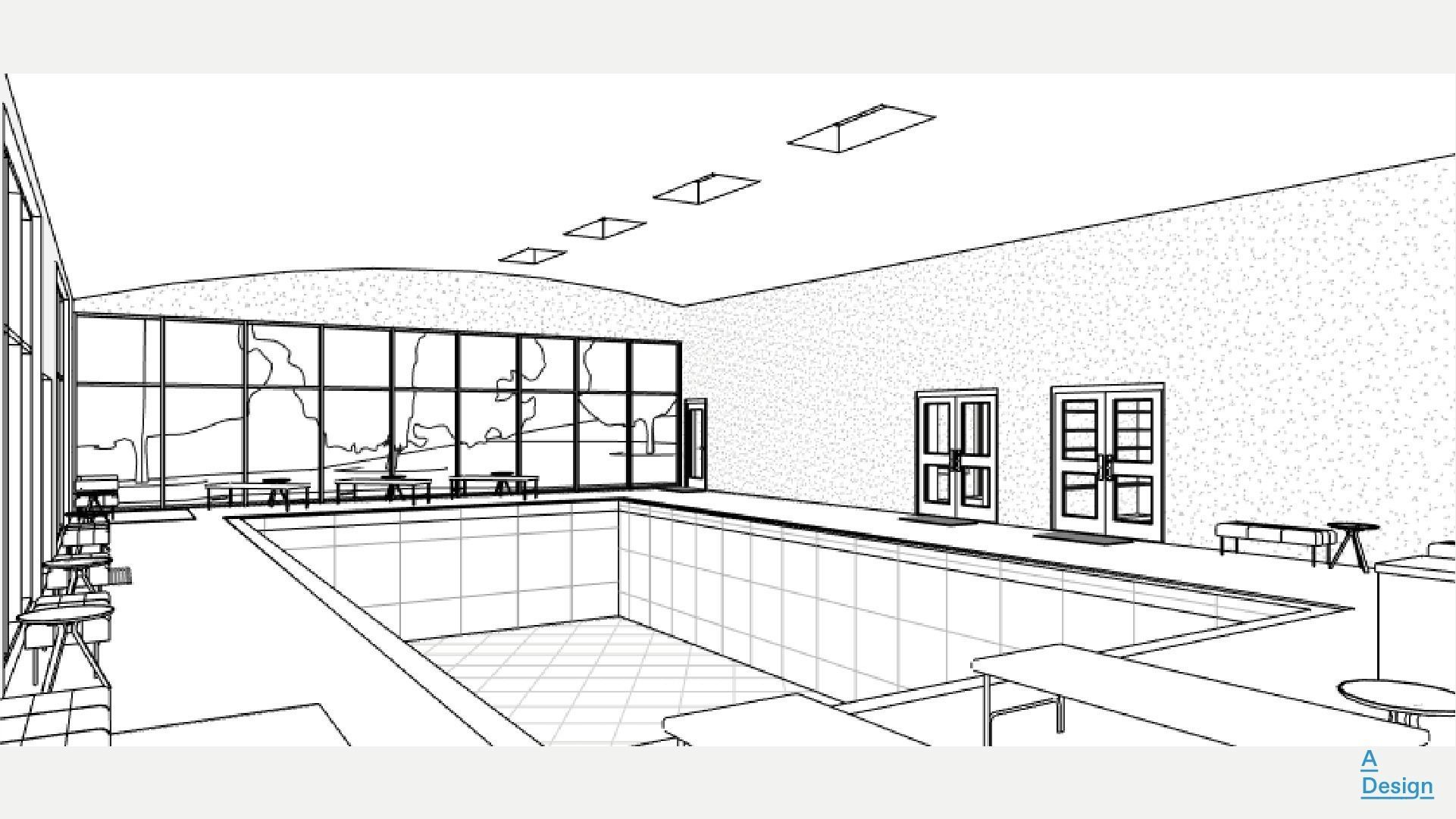 Swimming pool - Revit 3D model | CGTrader