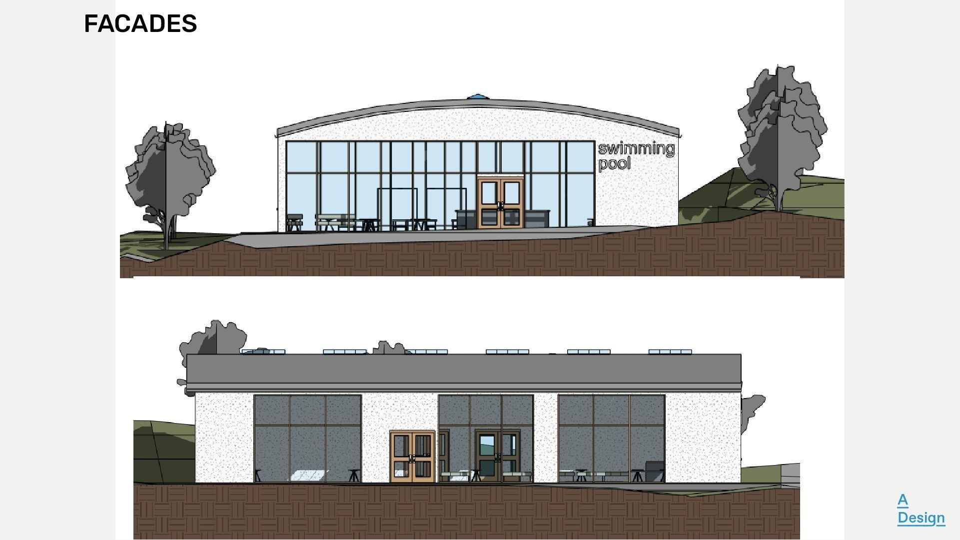 Swimming pool - Revit 3D model | CGTrader