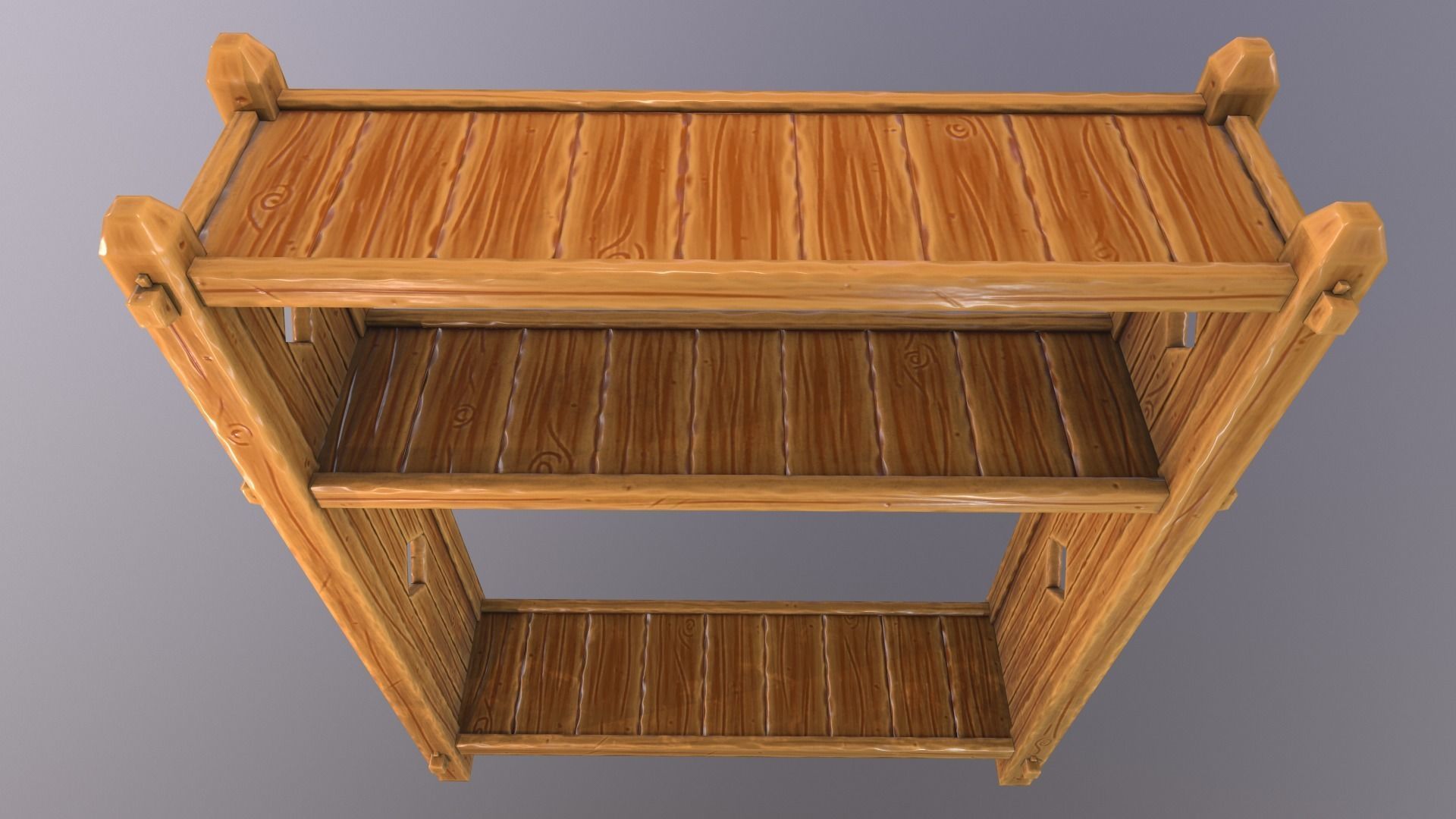 3D model Stylized medieval rack VR / AR / low-poly | CGTrader