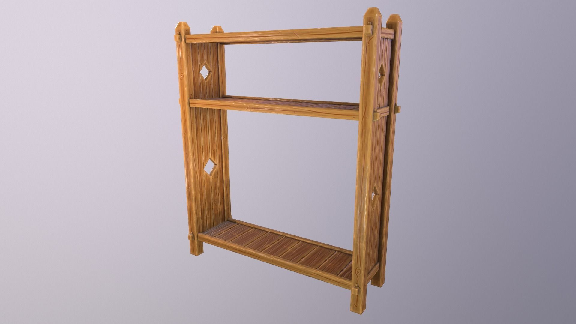 3D model Stylized medieval rack VR / AR / low-poly | CGTrader