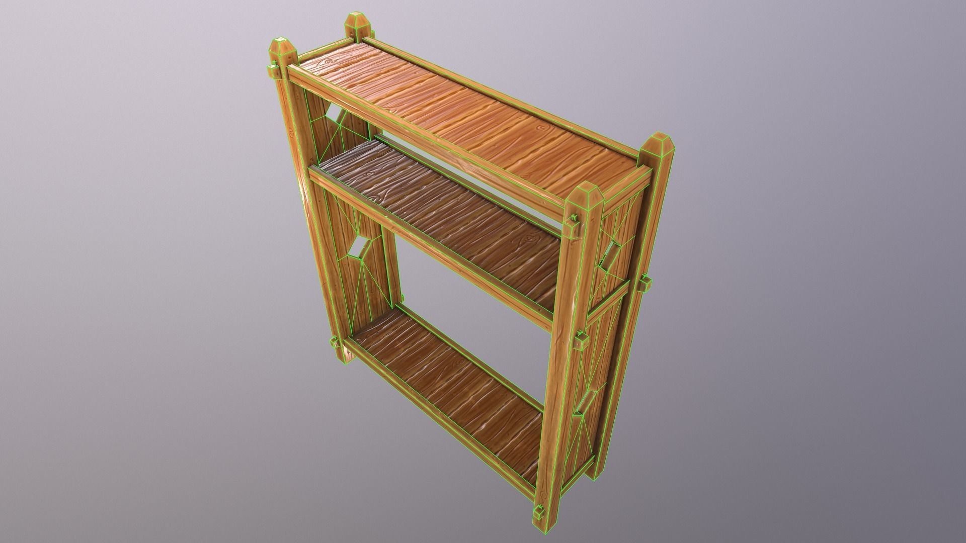3D model Stylized medieval rack VR / AR / low-poly | CGTrader