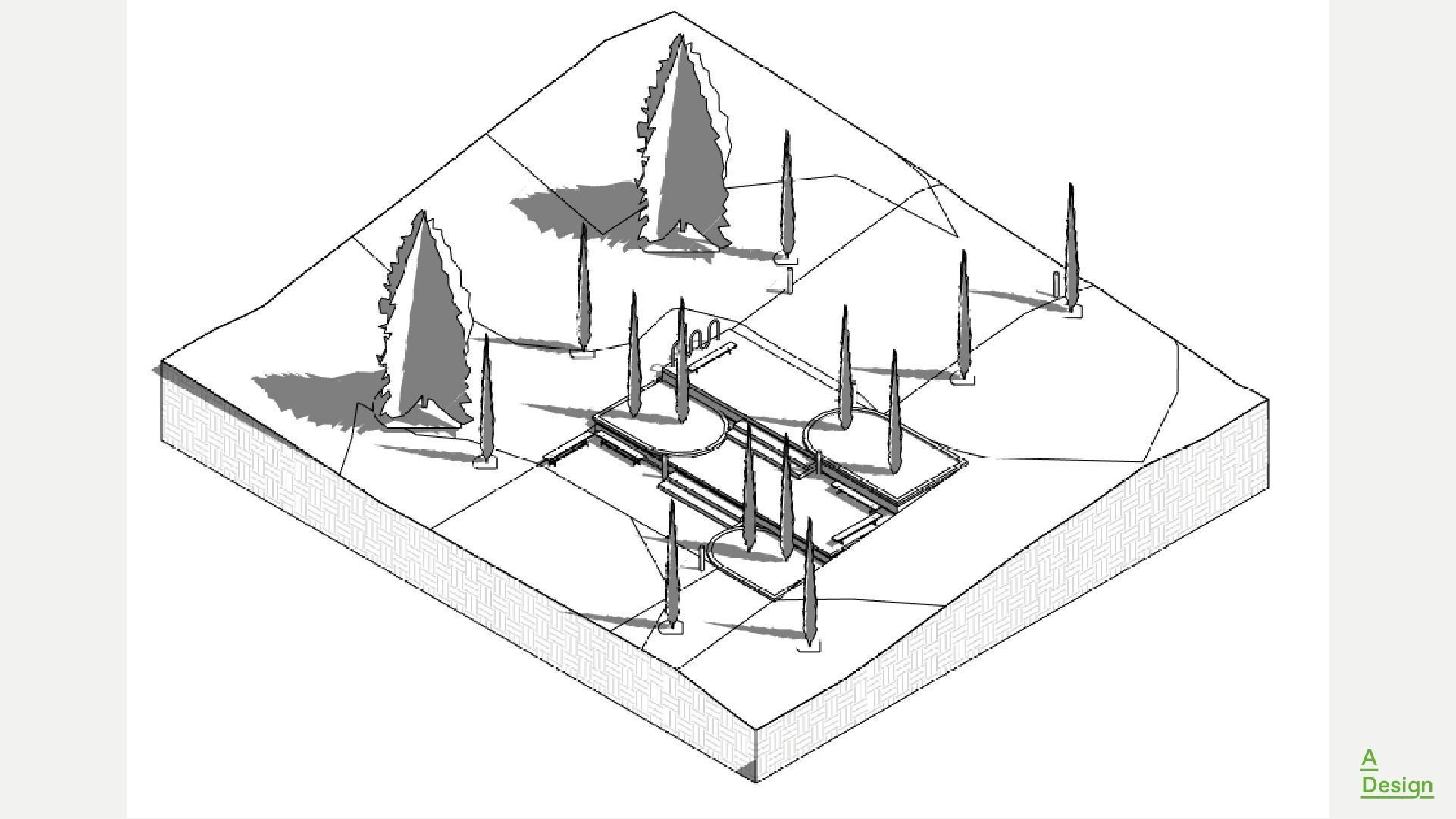 Rest zone - Revit 3D model | CGTrader