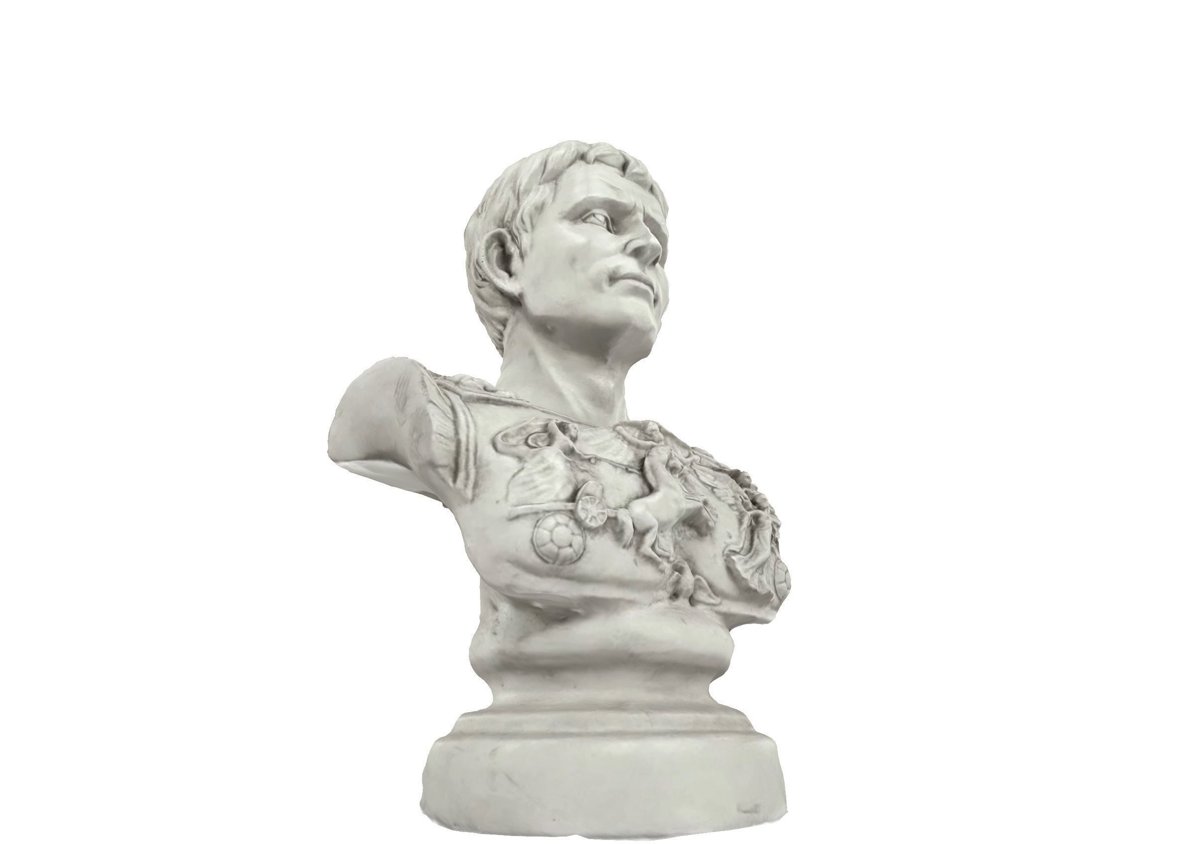 Augustus Caesar Primaporta Bust Statue Sculpture 3D model | CGTrader