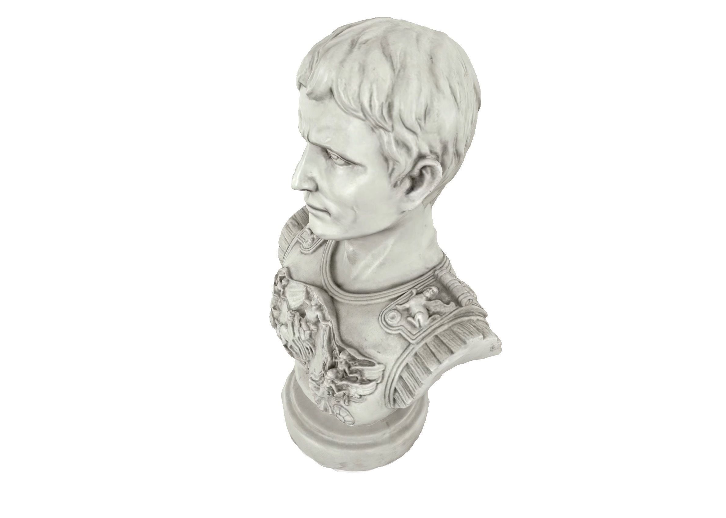 Augustus Caesar Primaporta Bust Statue Sculpture 3D model | CGTrader