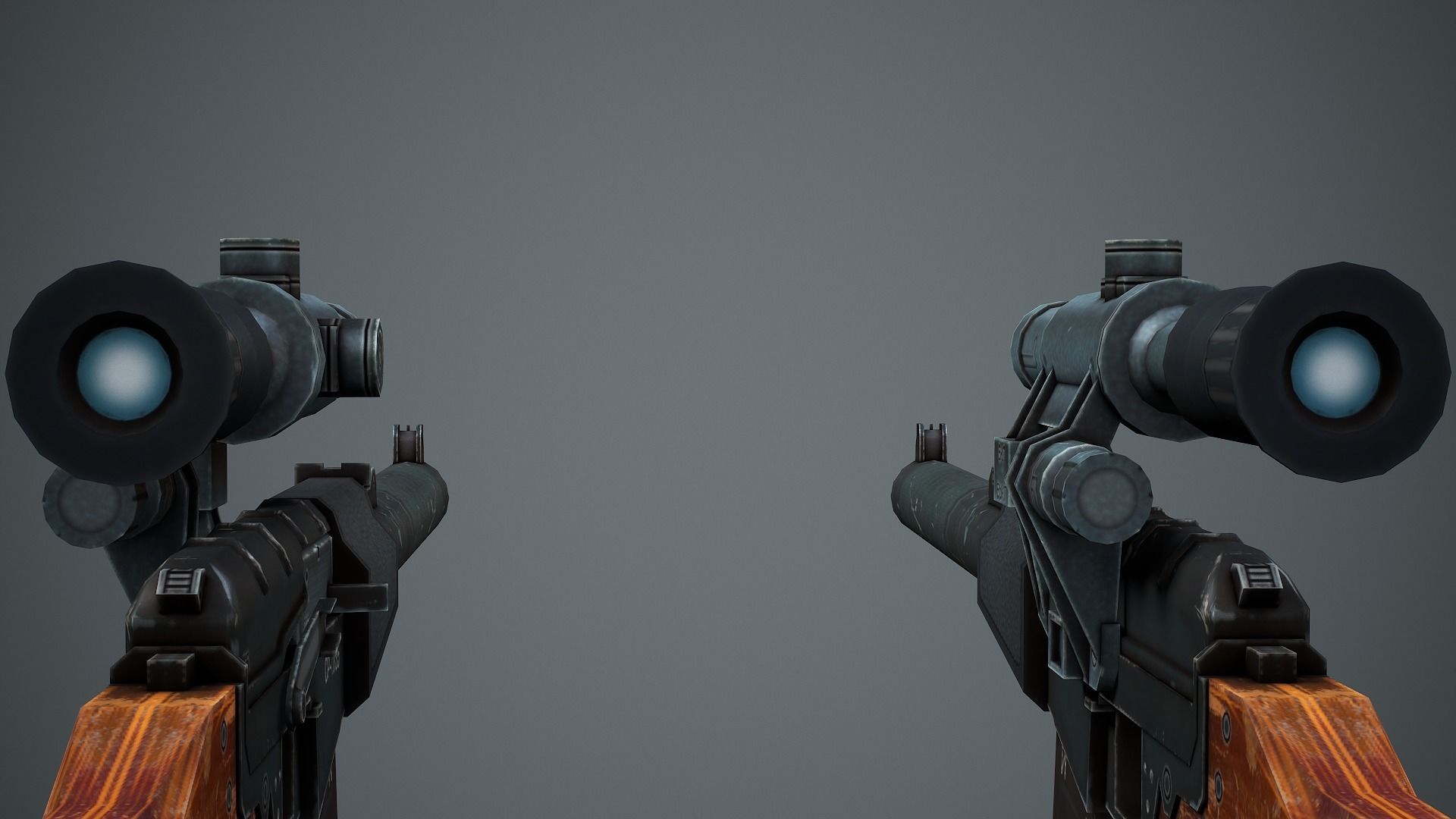 3D model VSS Vintorez Sniper Rifle - Low Poly Game Ready VR / AR / low ...