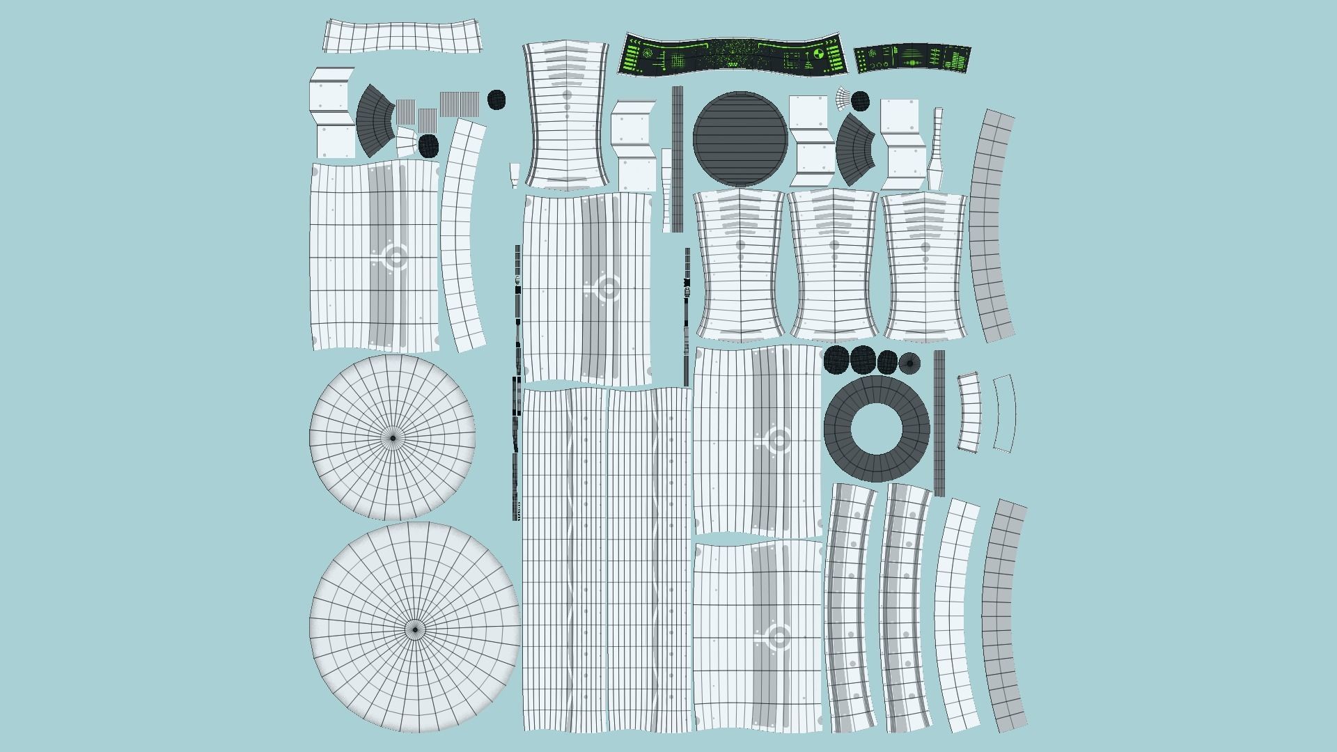 3D model Alien Spaceship UFO E02 Aluminum - Sci Fi Spacecraft Design VR ...