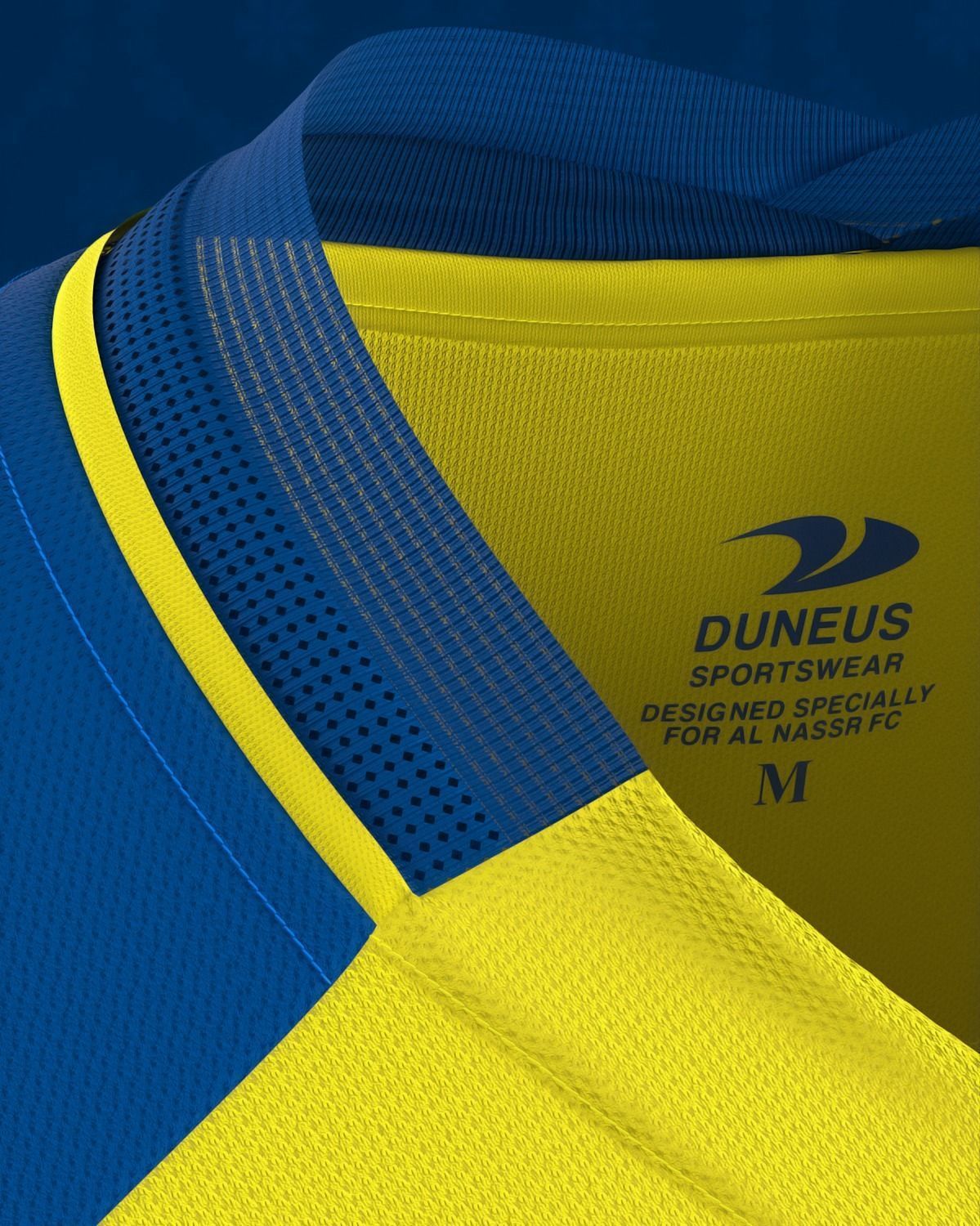 Al Nassr Jersey Duneus 2023 - CLO 3D 3D model | CGTrader