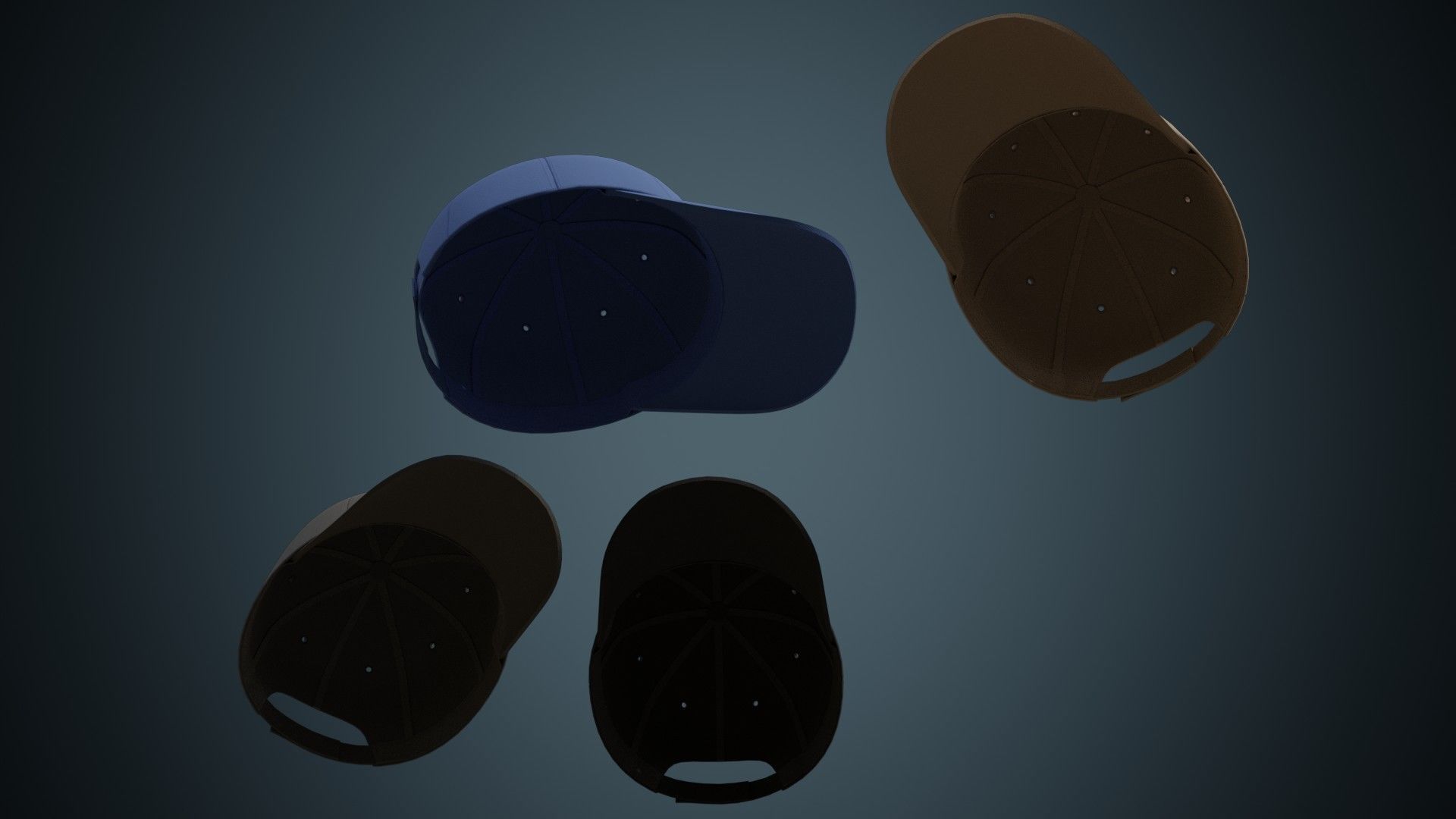 3D model Baseball Cap 1A VR / AR / low-poly | CGTrader