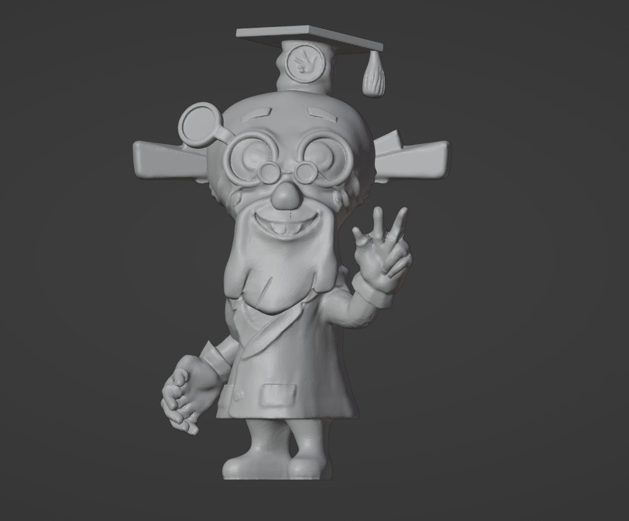 Fixies GRANDPUS Figurine Fixiki Collectibles High Detail 3D model 3D ...