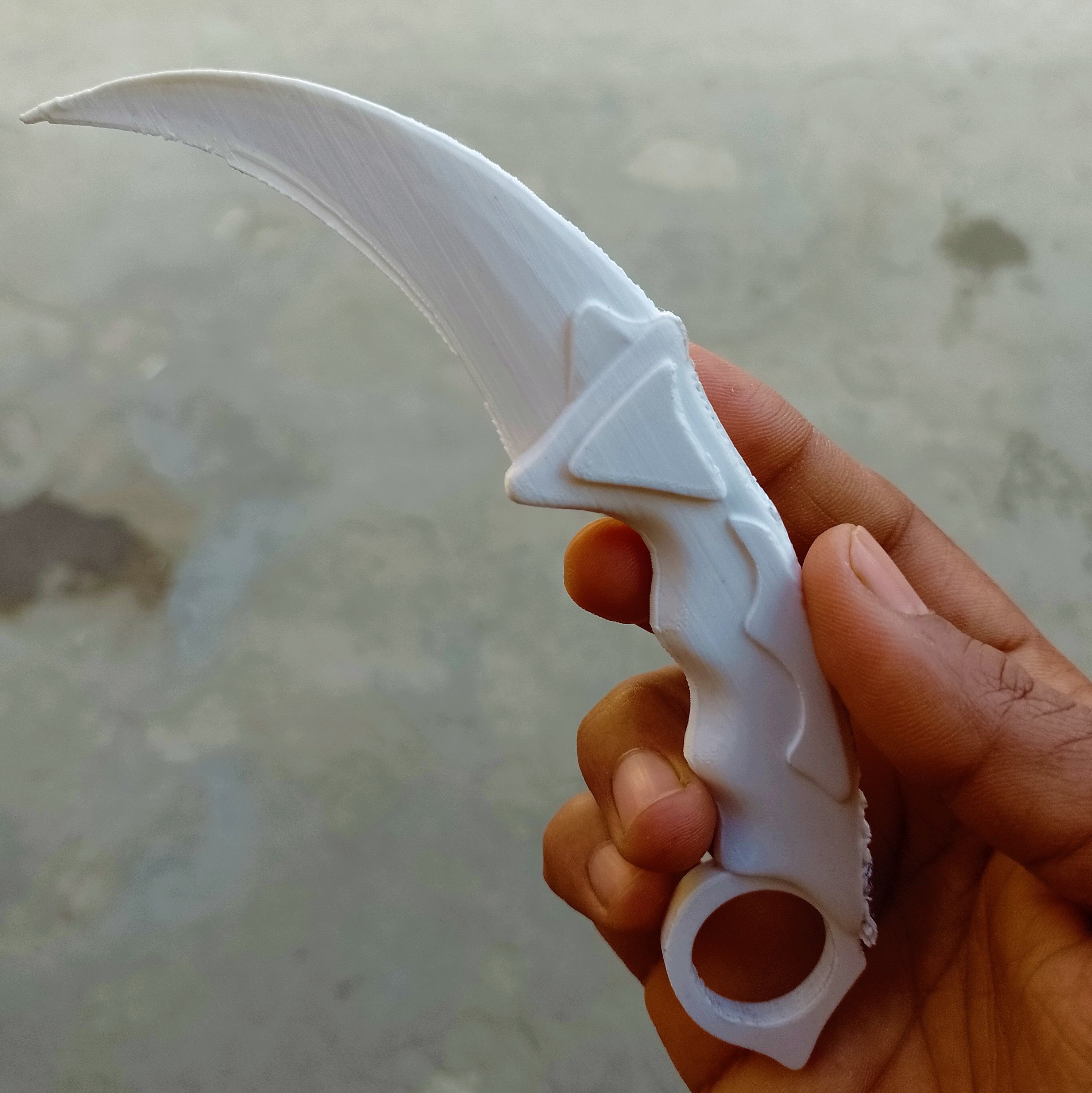 Print ready Karambit knife 3D model 3D printable | CGTrader