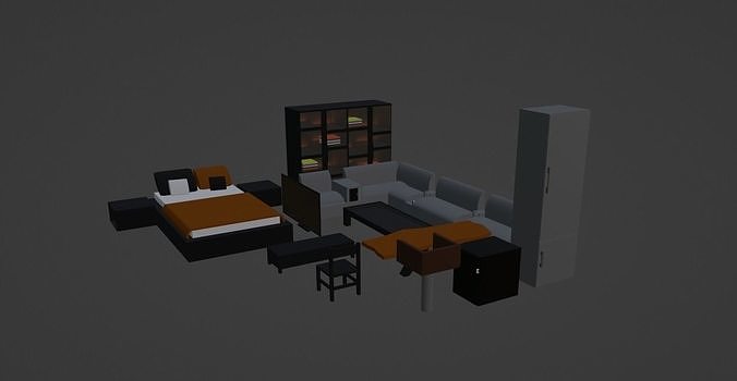 Room assets for Room design 3D model | CGTrader