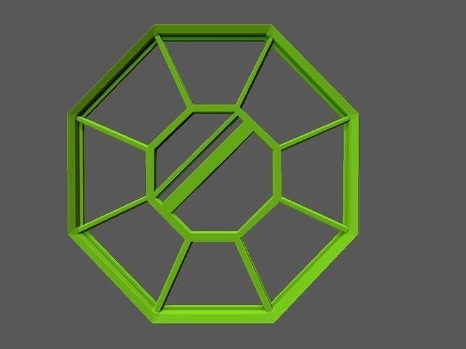 1-Boulder Badge - Cutter 3D model 3D printable | CGTrader