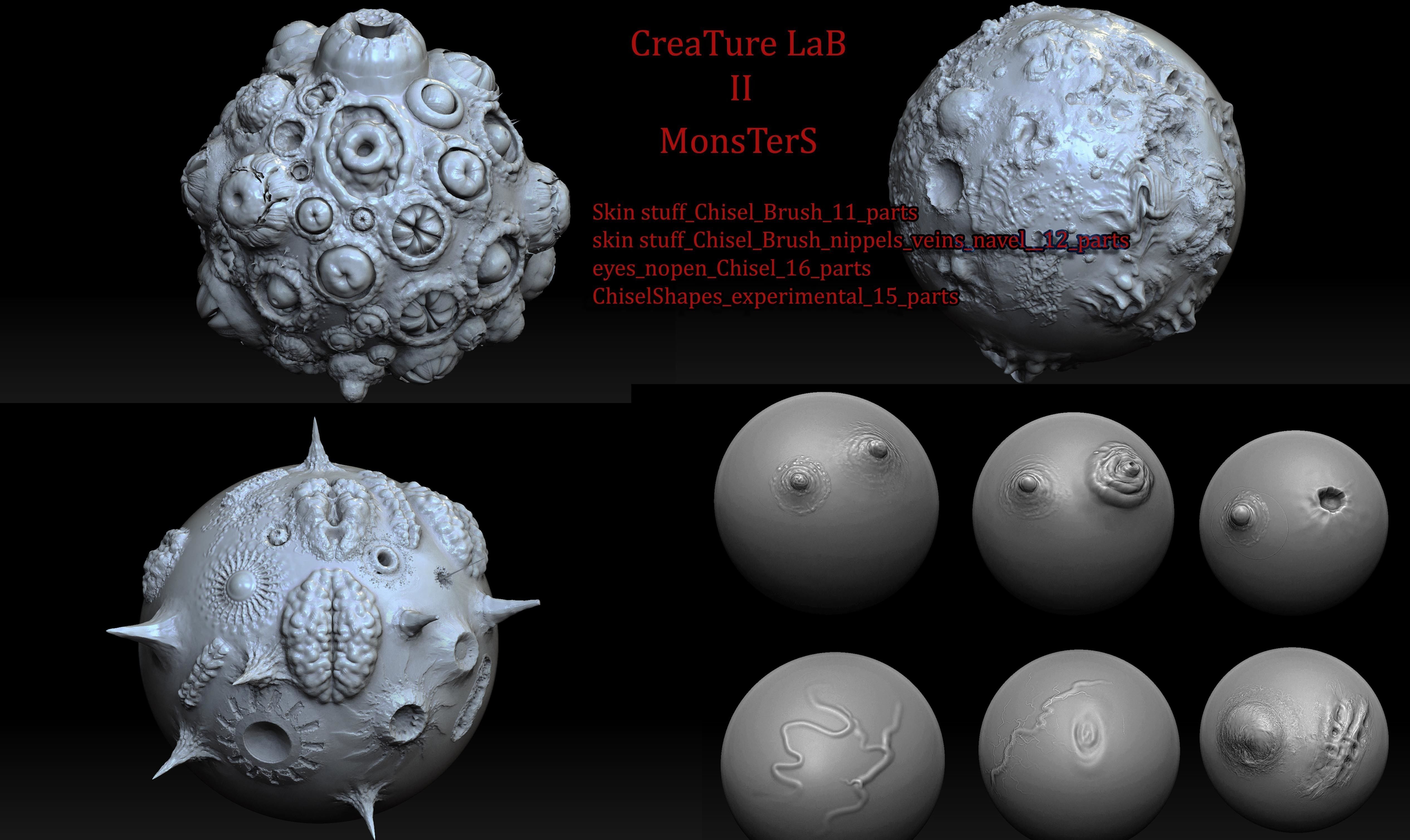 CreaTure LaB II MonsTerS 3D model | CGTrader