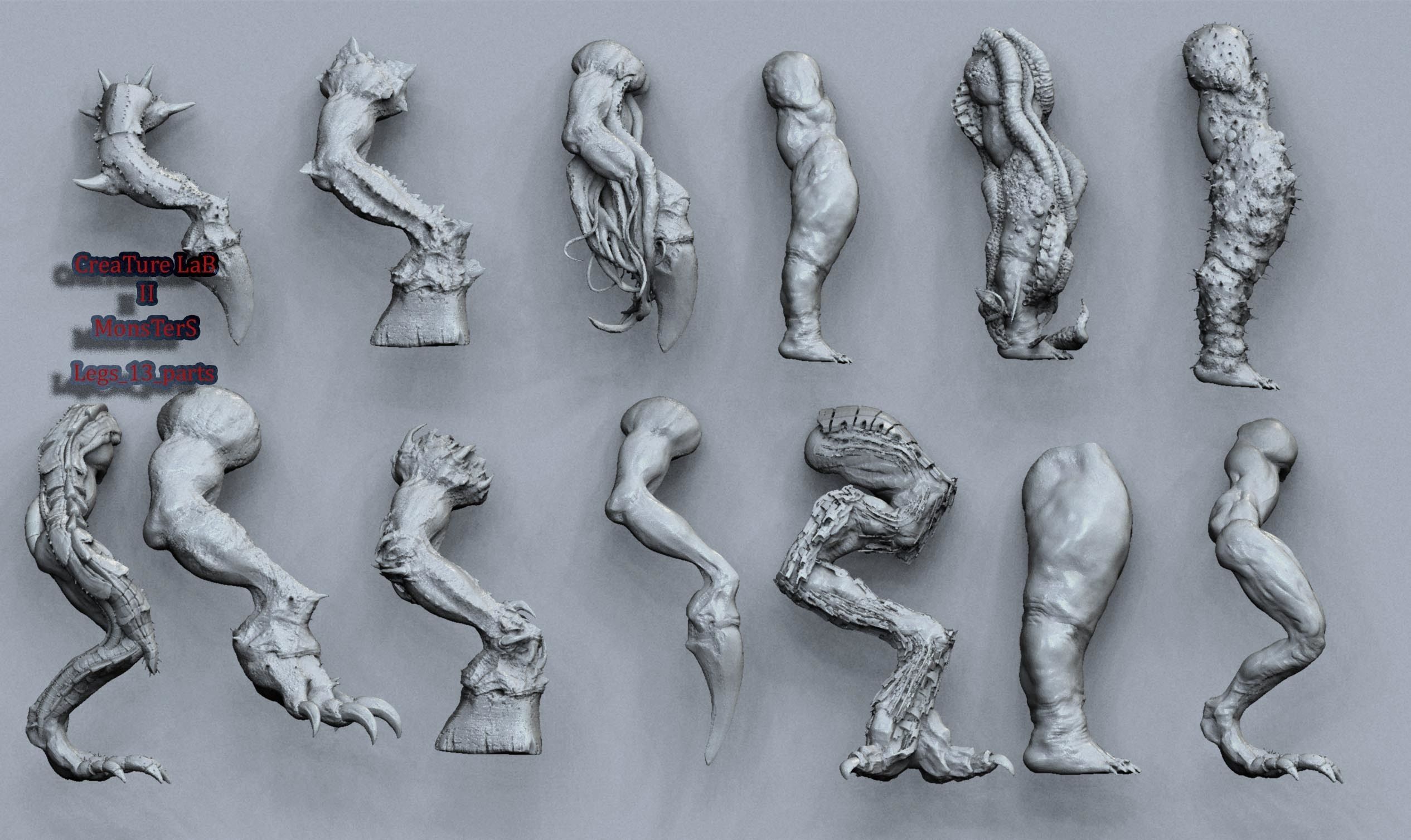 CreaTure LaB II MonsTerS 3D model | CGTrader