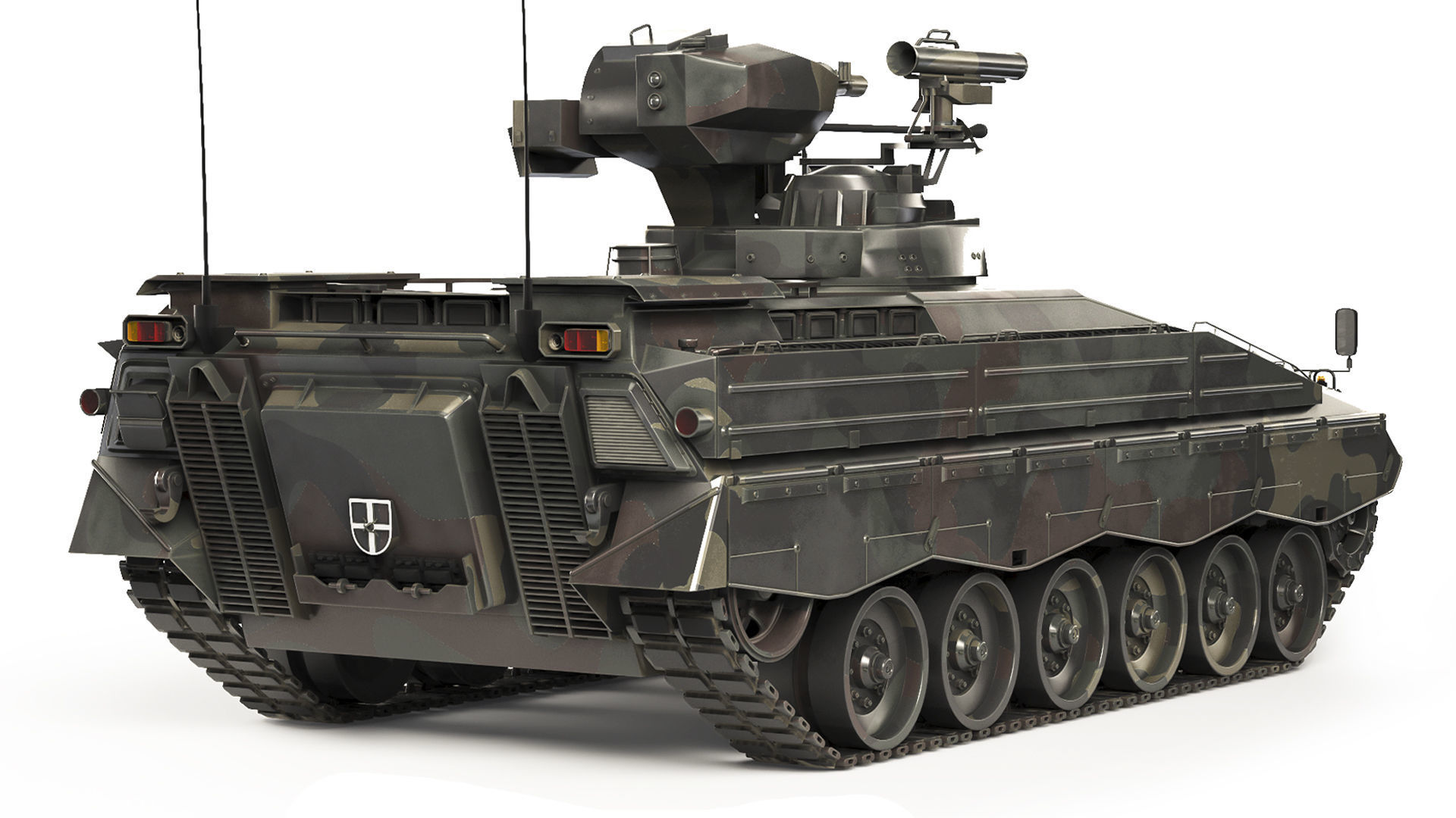 BMP Marder 1A3 1989 3D model | CGTrader