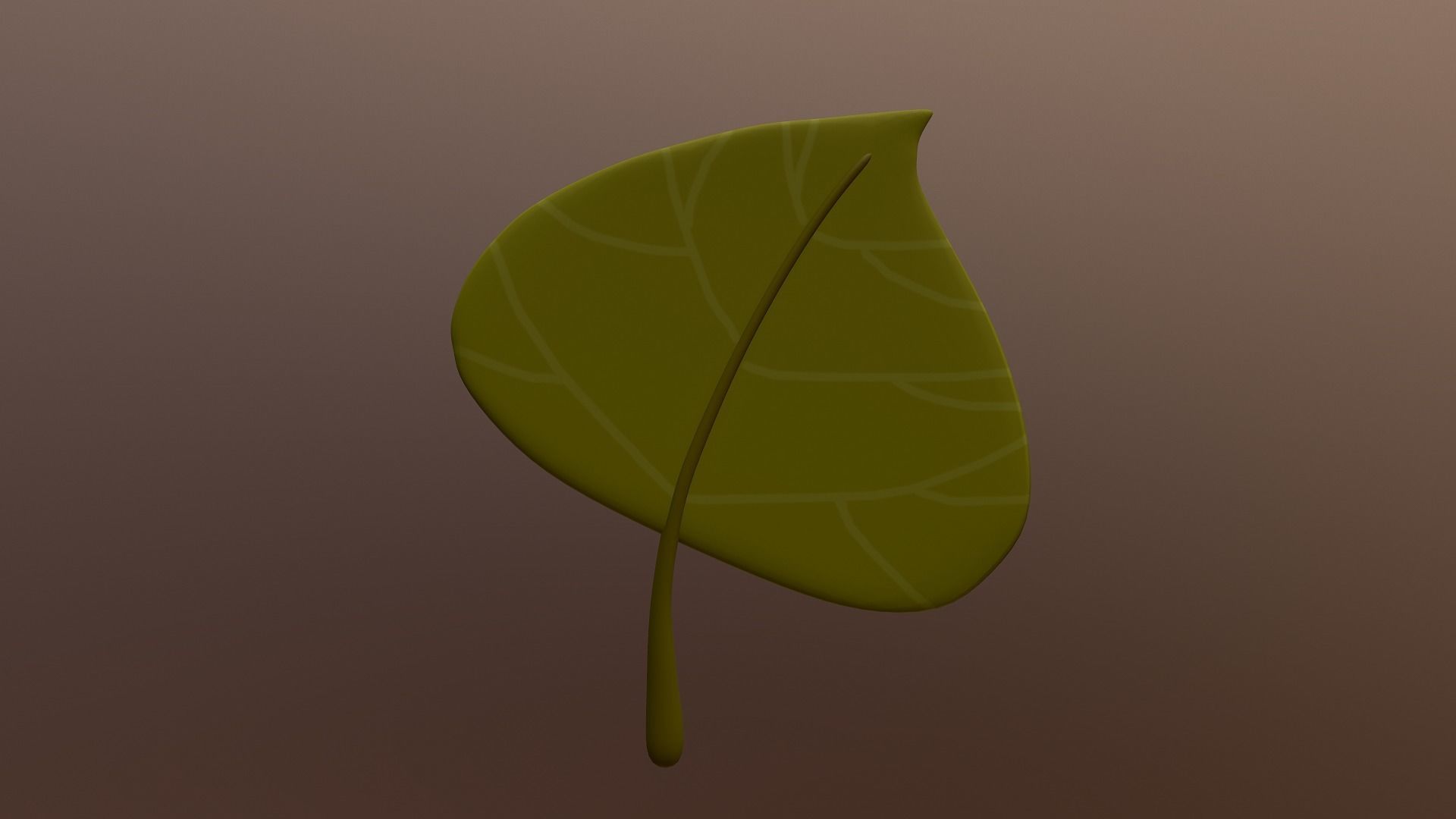Cartoon Leaf free VR / AR / low-poly 3D model | CGTrader
