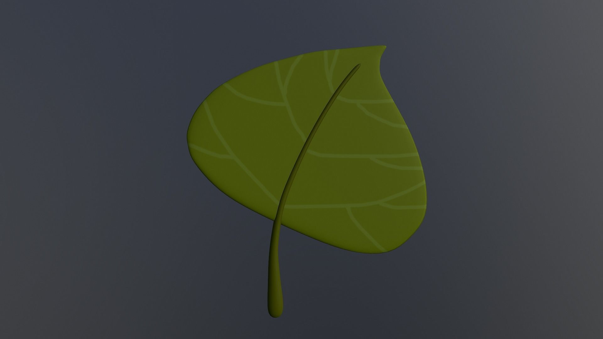 Cartoon Leaf free VR / AR / low-poly 3D model | CGTrader