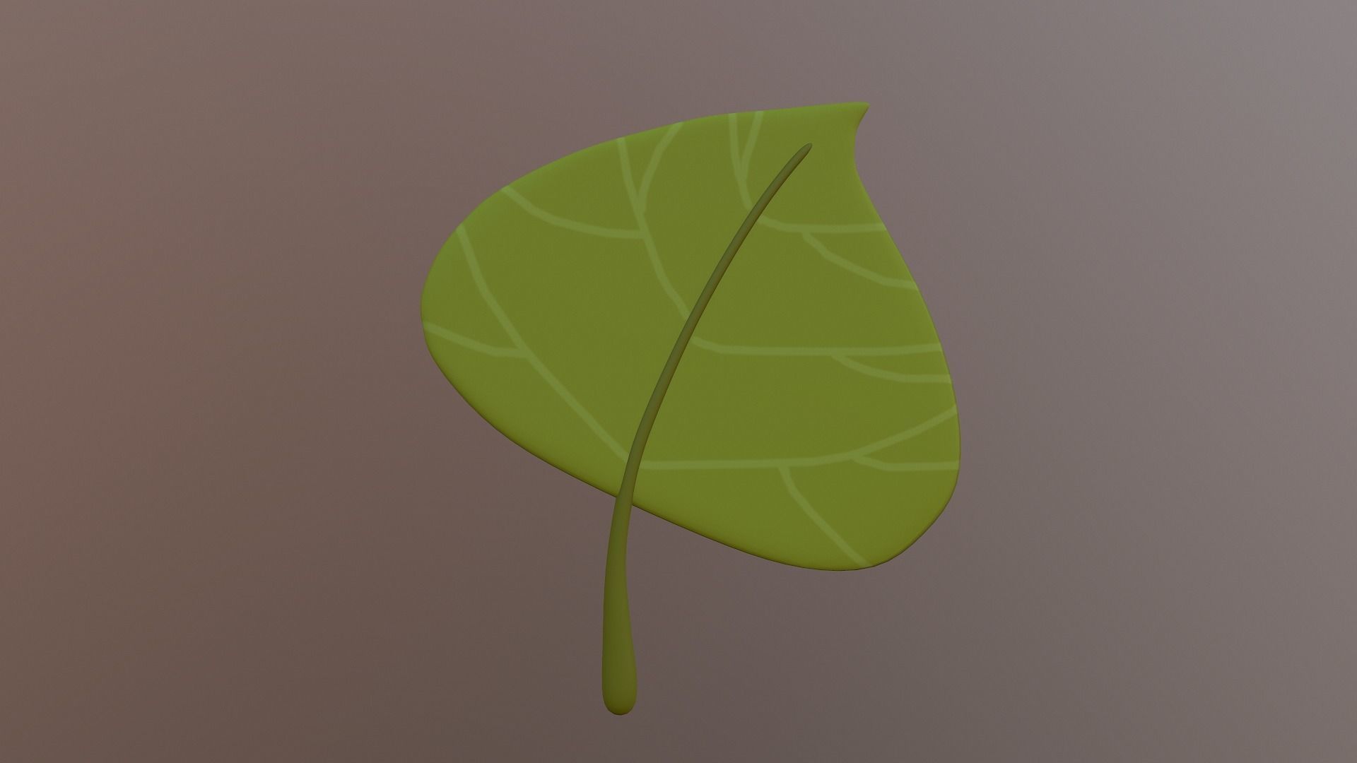 Cartoon Leaf free VR / AR / low-poly 3D model | CGTrader