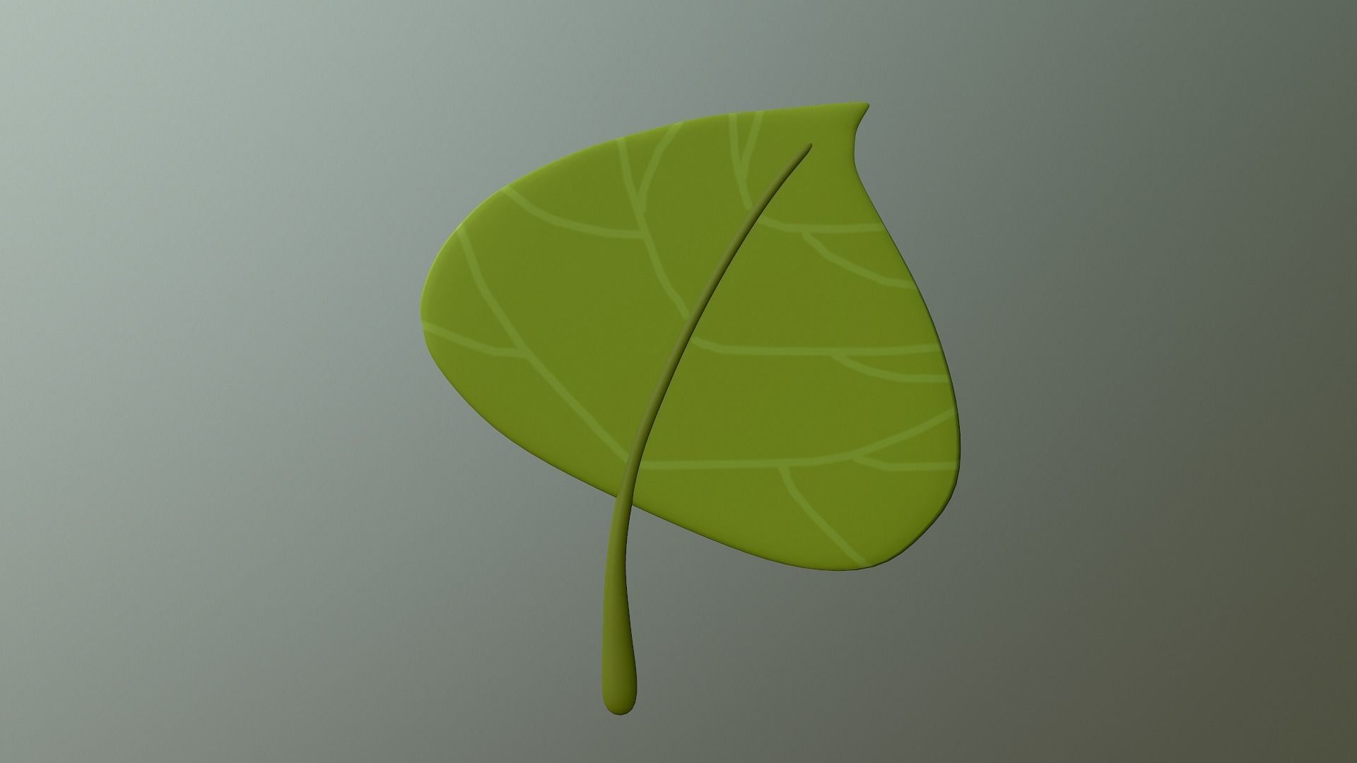 Cartoon Leaf free VR / AR / low-poly 3D model | CGTrader