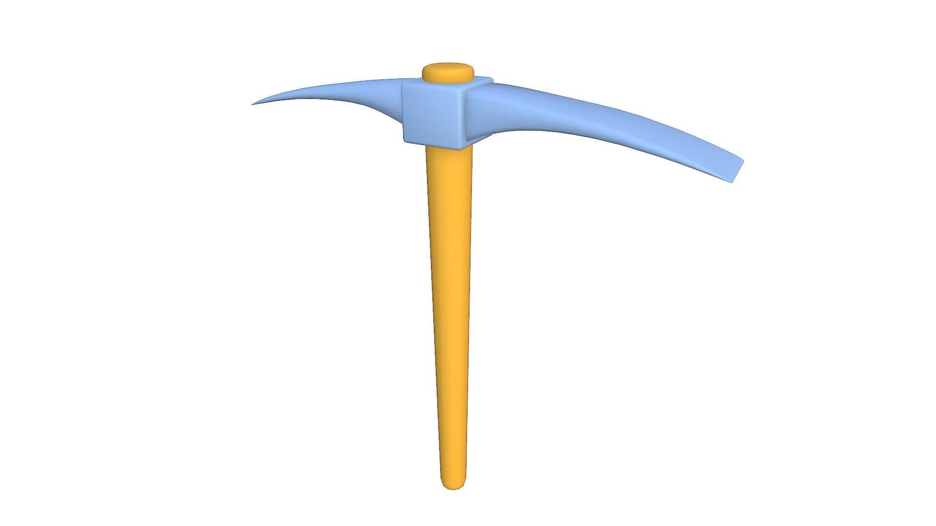 3D model Cartoon Pickaxe VR / AR / low-poly | CGTrader