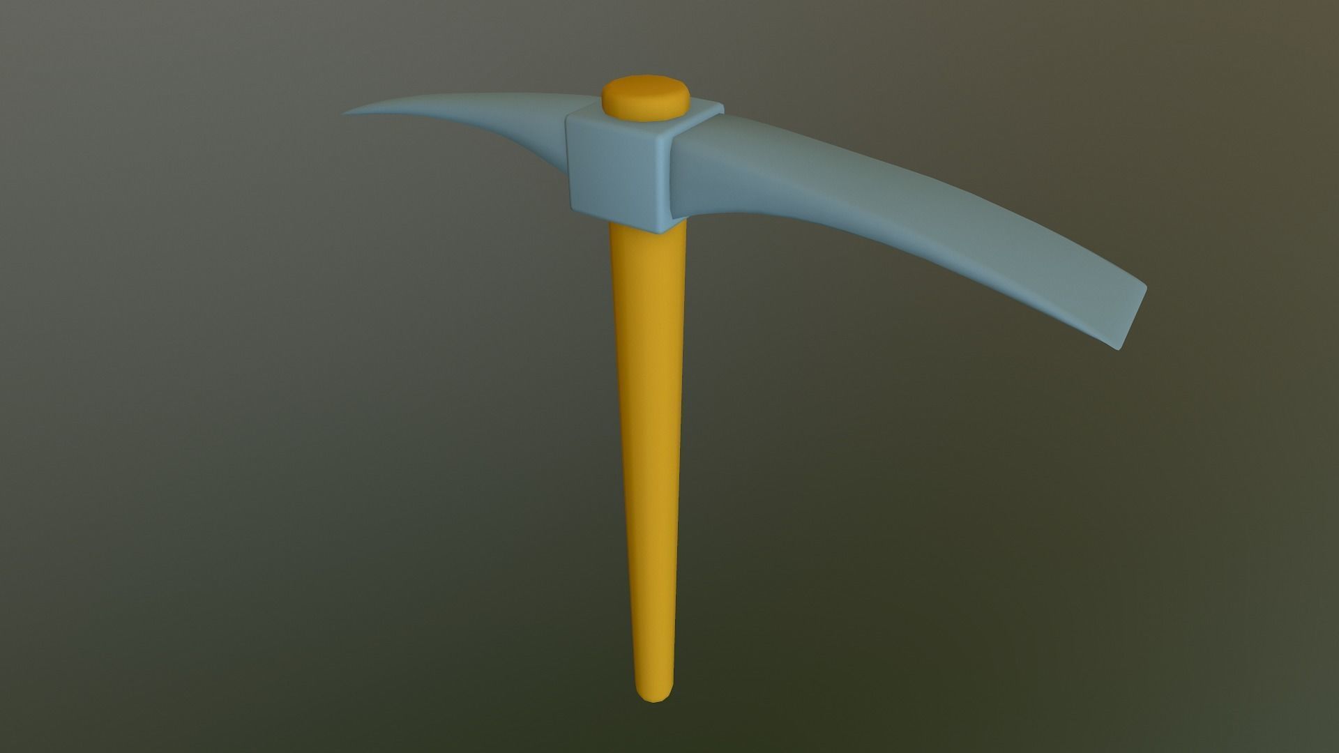 3D model Cartoon Pickaxe VR / AR / low-poly | CGTrader