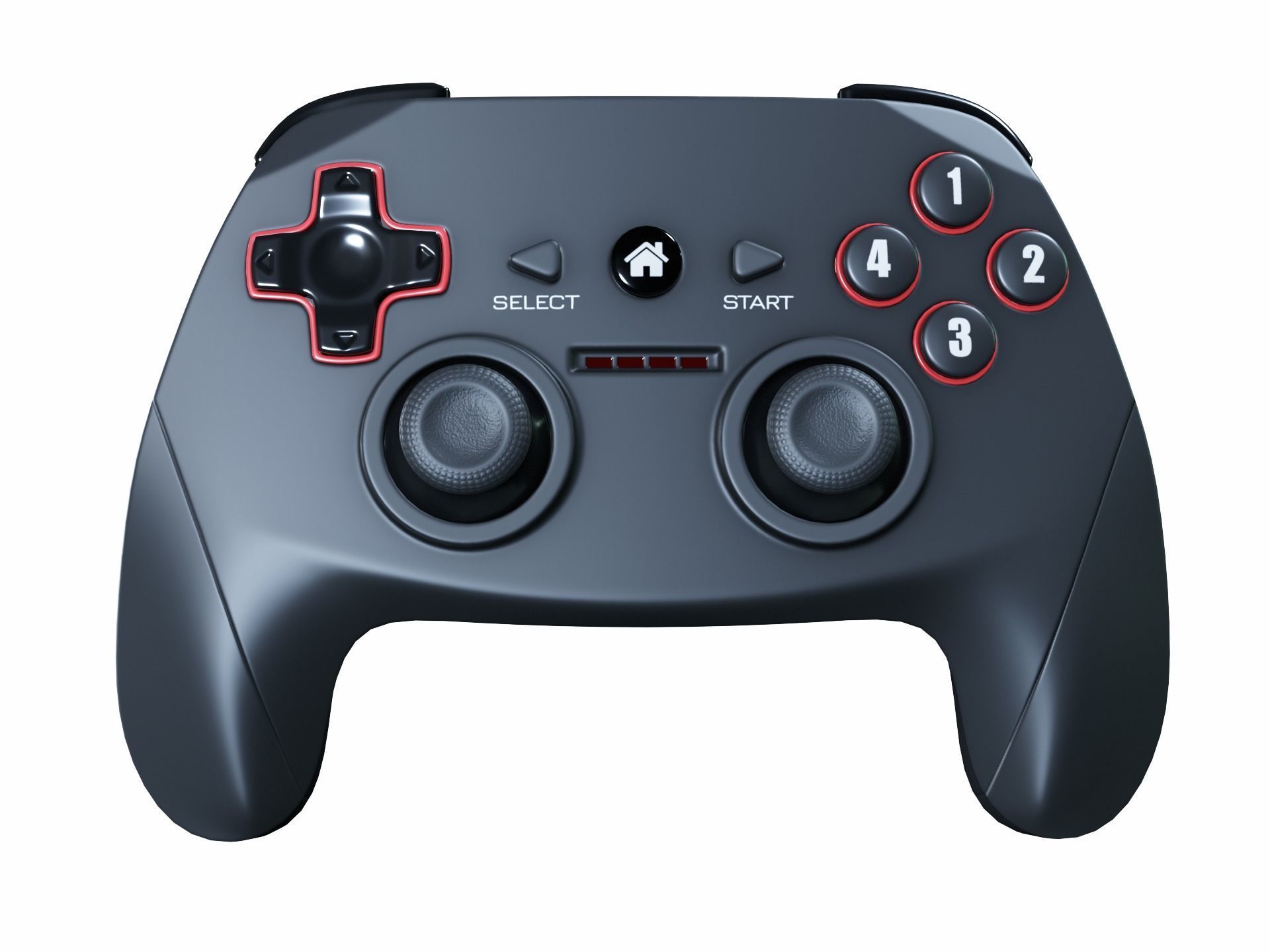 3D model Generic Gamepad Controller VR / AR / low-poly | CGTrader