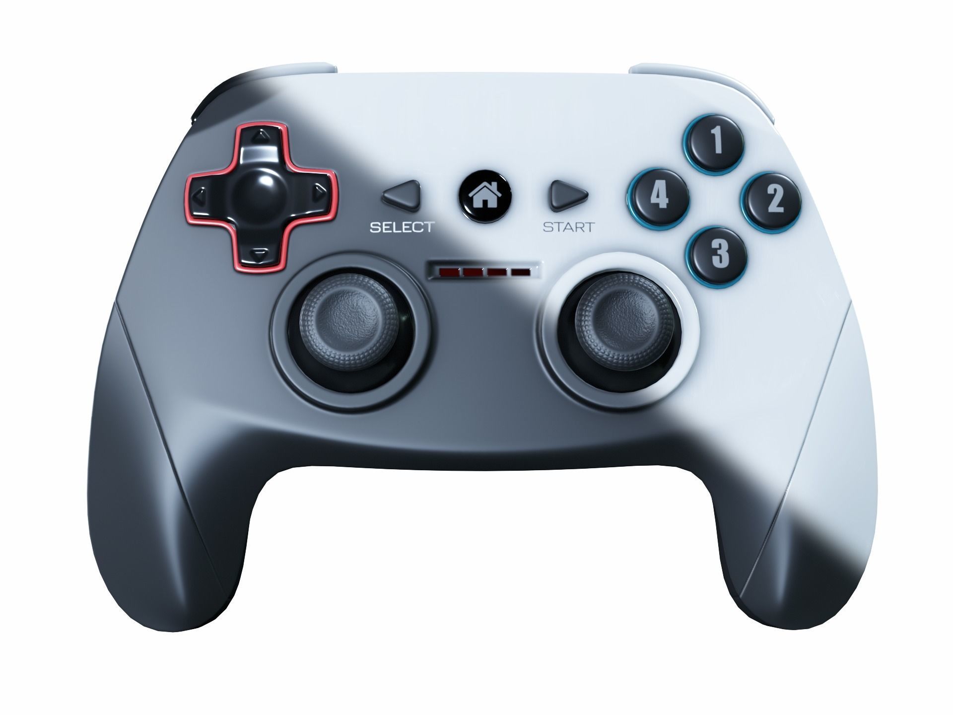 3D model Generic Gamepad Controller VR / AR / low-poly | CGTrader