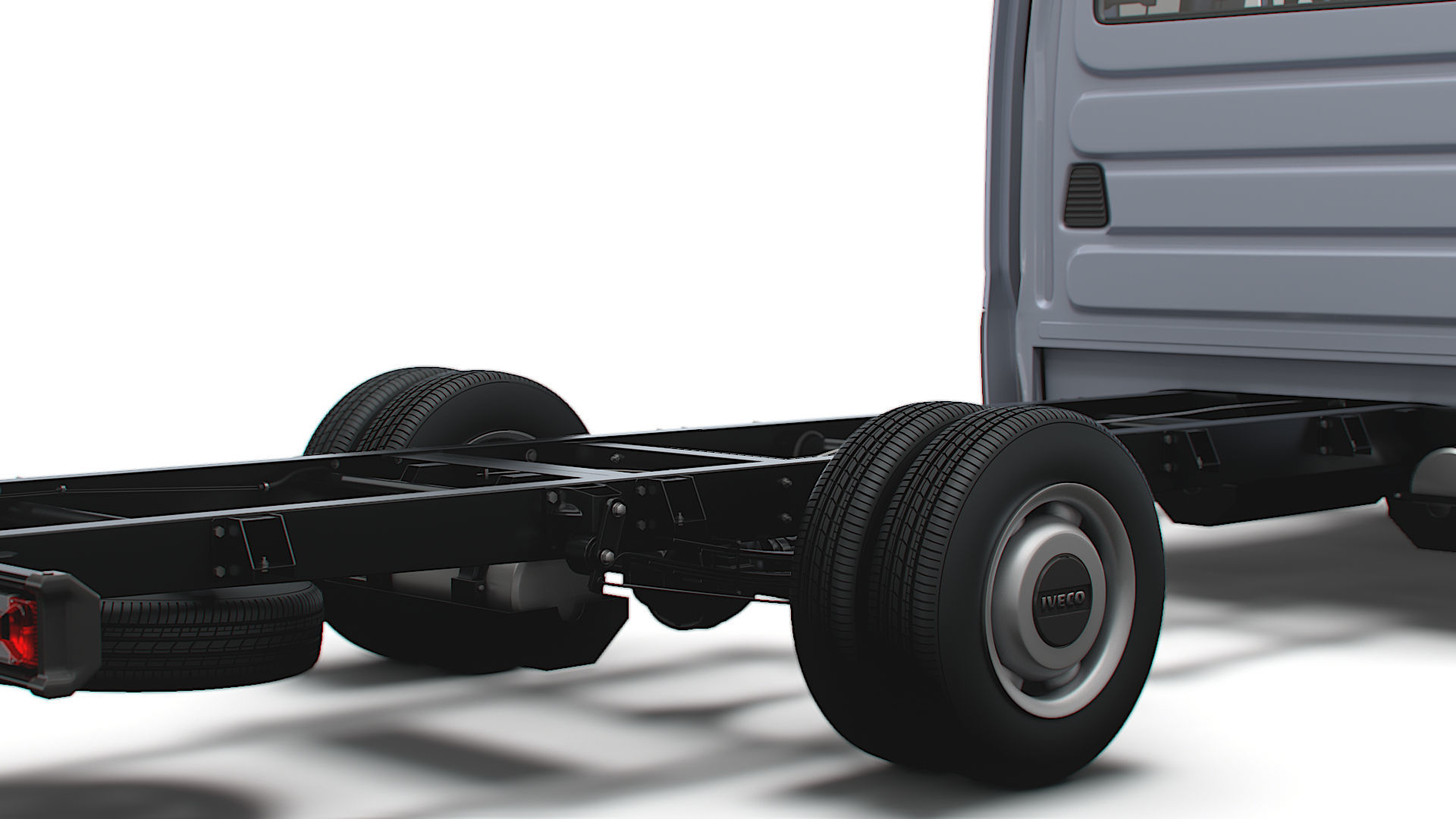 Iveco Daily Crew Cab L5 Chassis 2023 3D model | CGTrader
