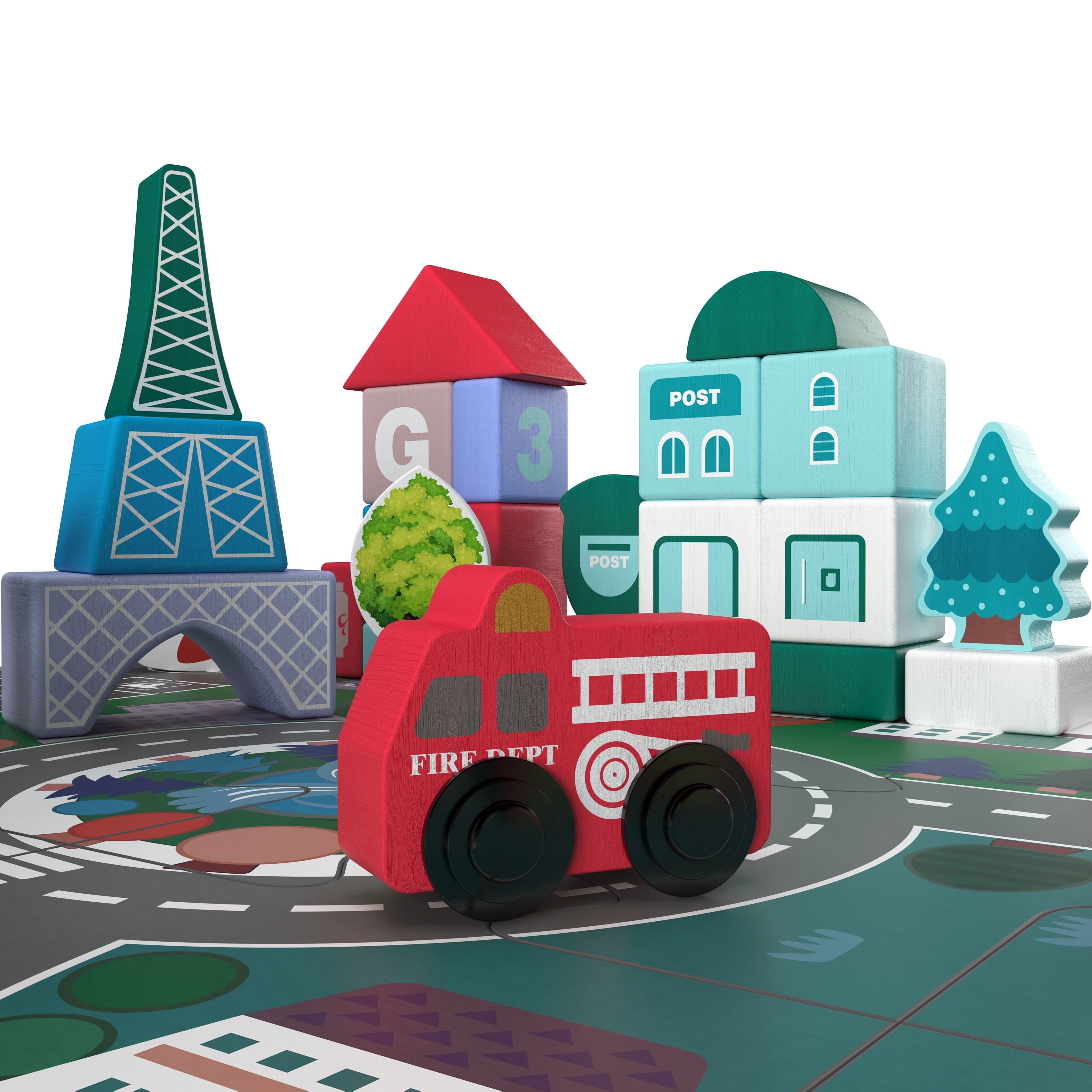 Building Blocks 3D model | CGTrader