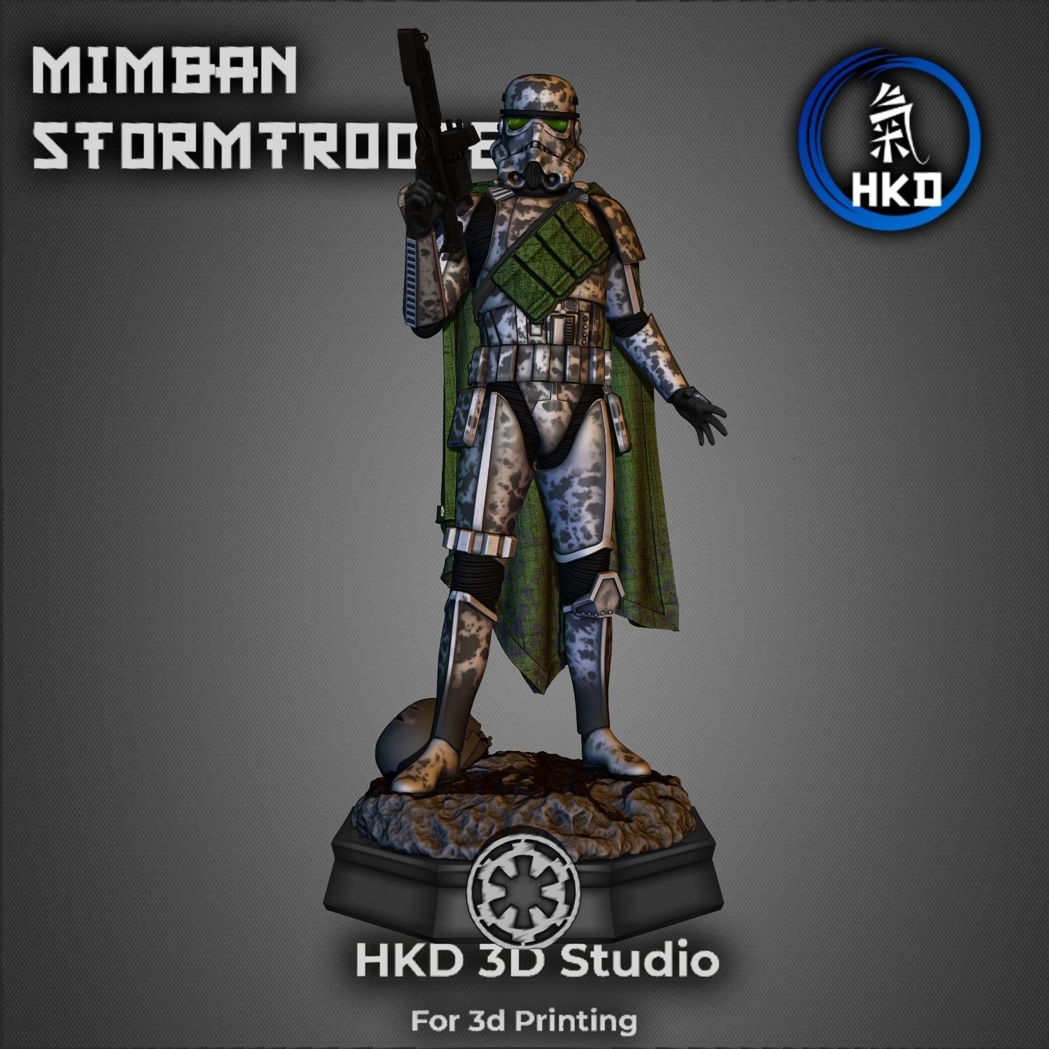 Stormtrooper Mimban Star Wars 3D model 3D printable | CGTrader