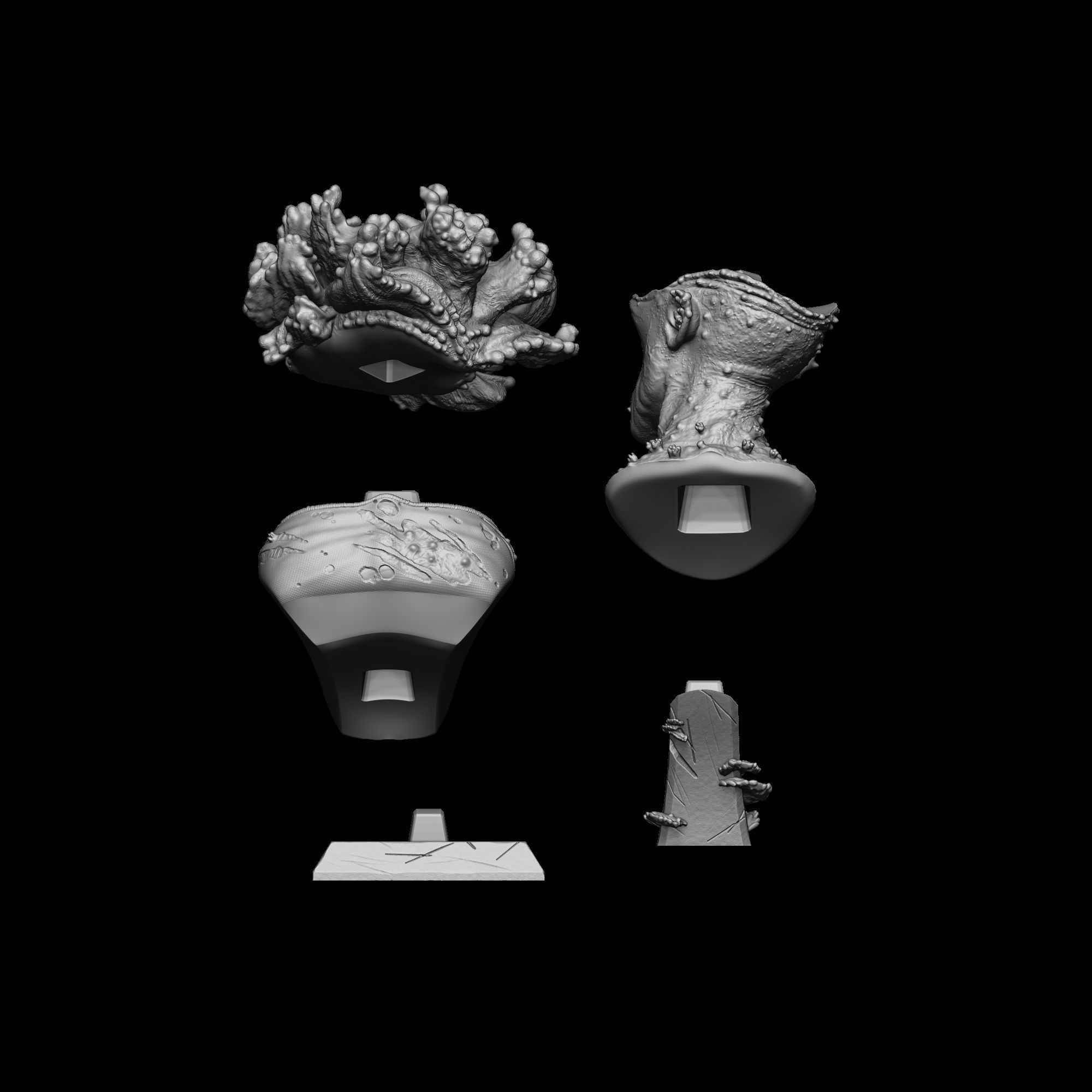 The Last of Us - Clicker 3D model 3D printable | CGTrader