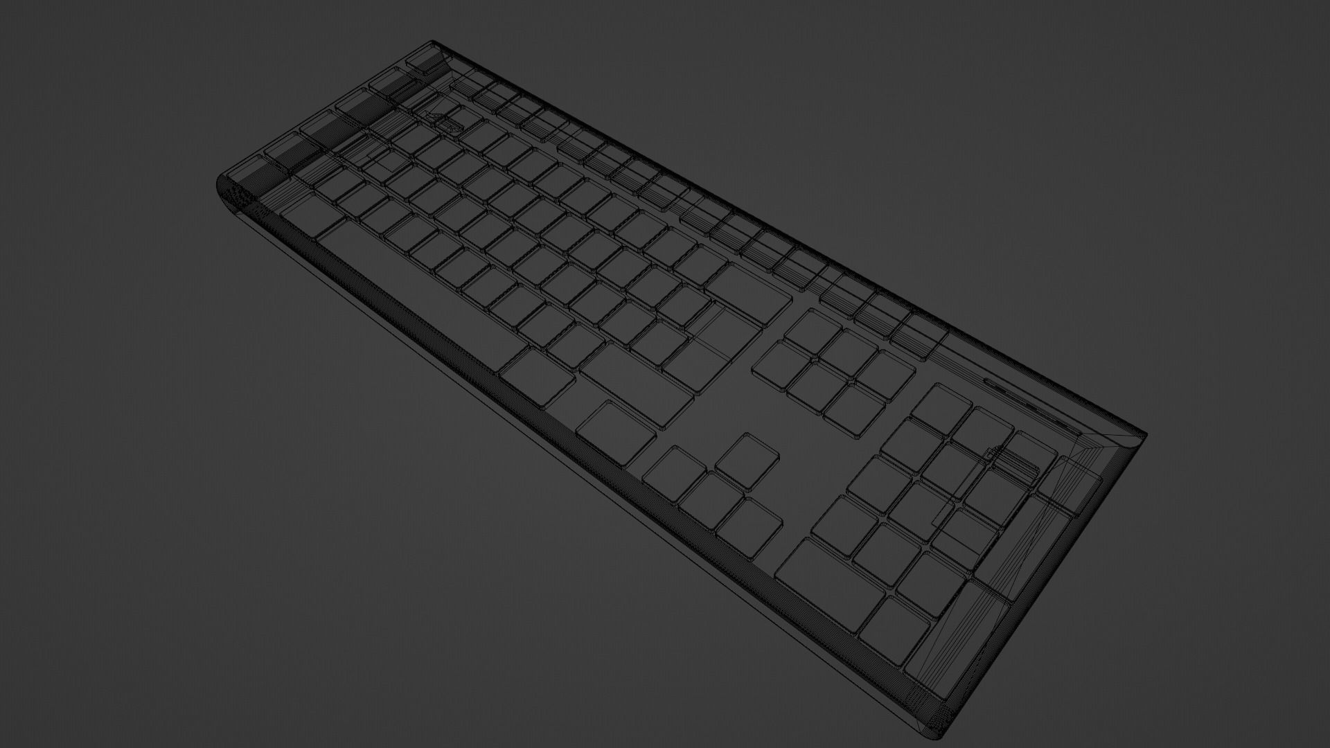 3D model Keyboard VR / AR / low-poly | CGTrader