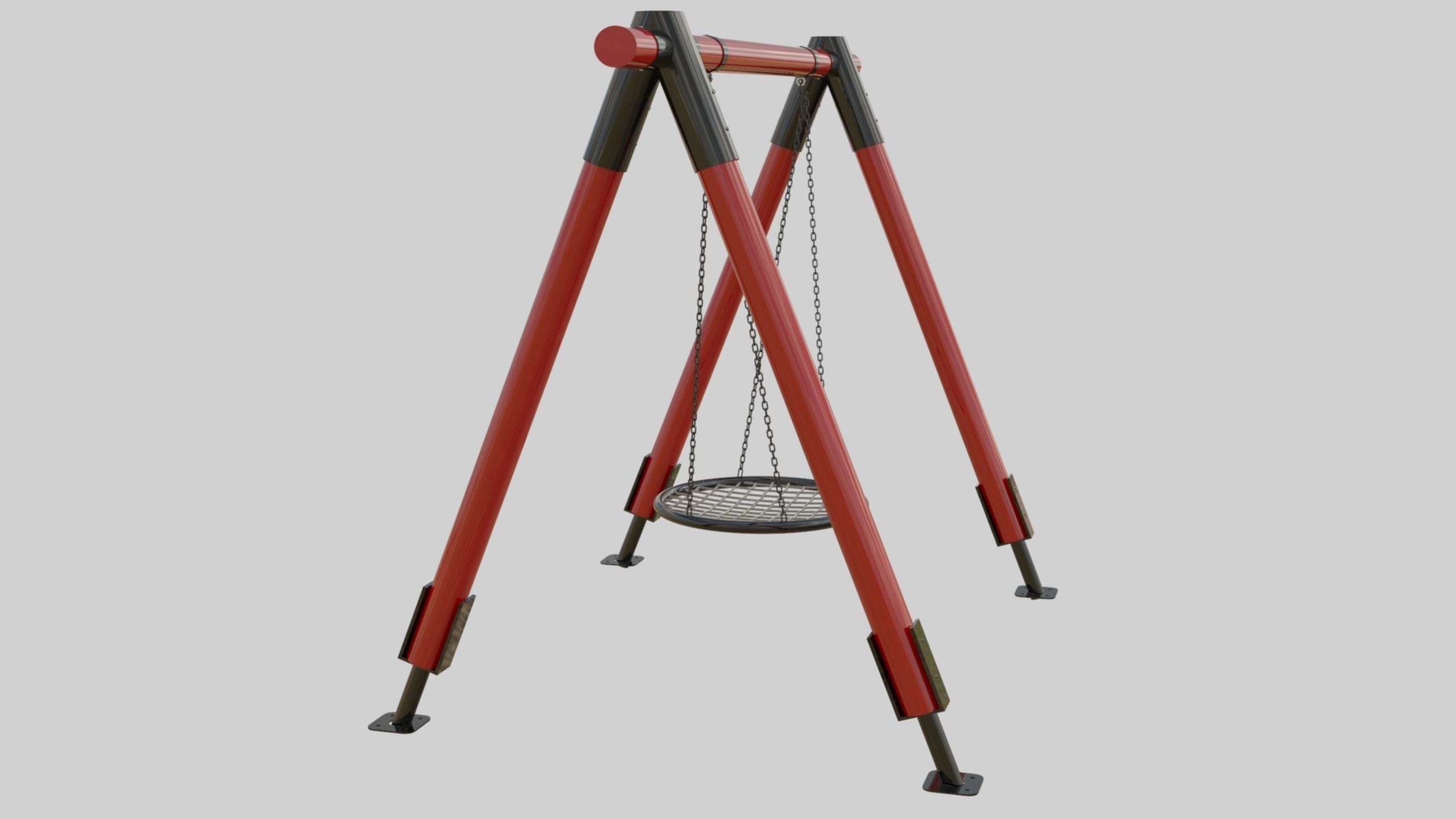 Playground Portal Swing - 01 3D model | CGTrader