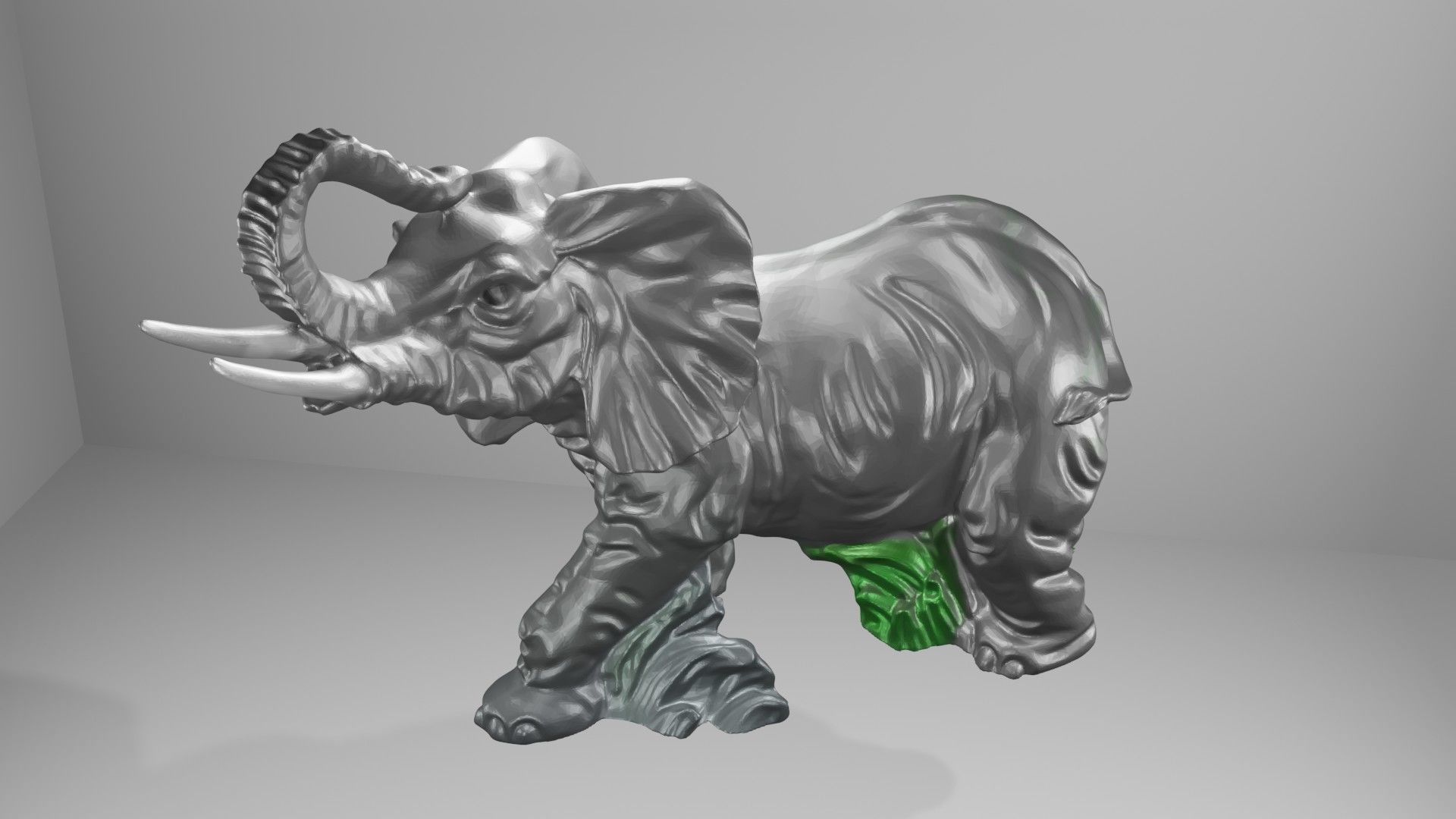 Elephant 3D print 3D model 3D printable | CGTrader