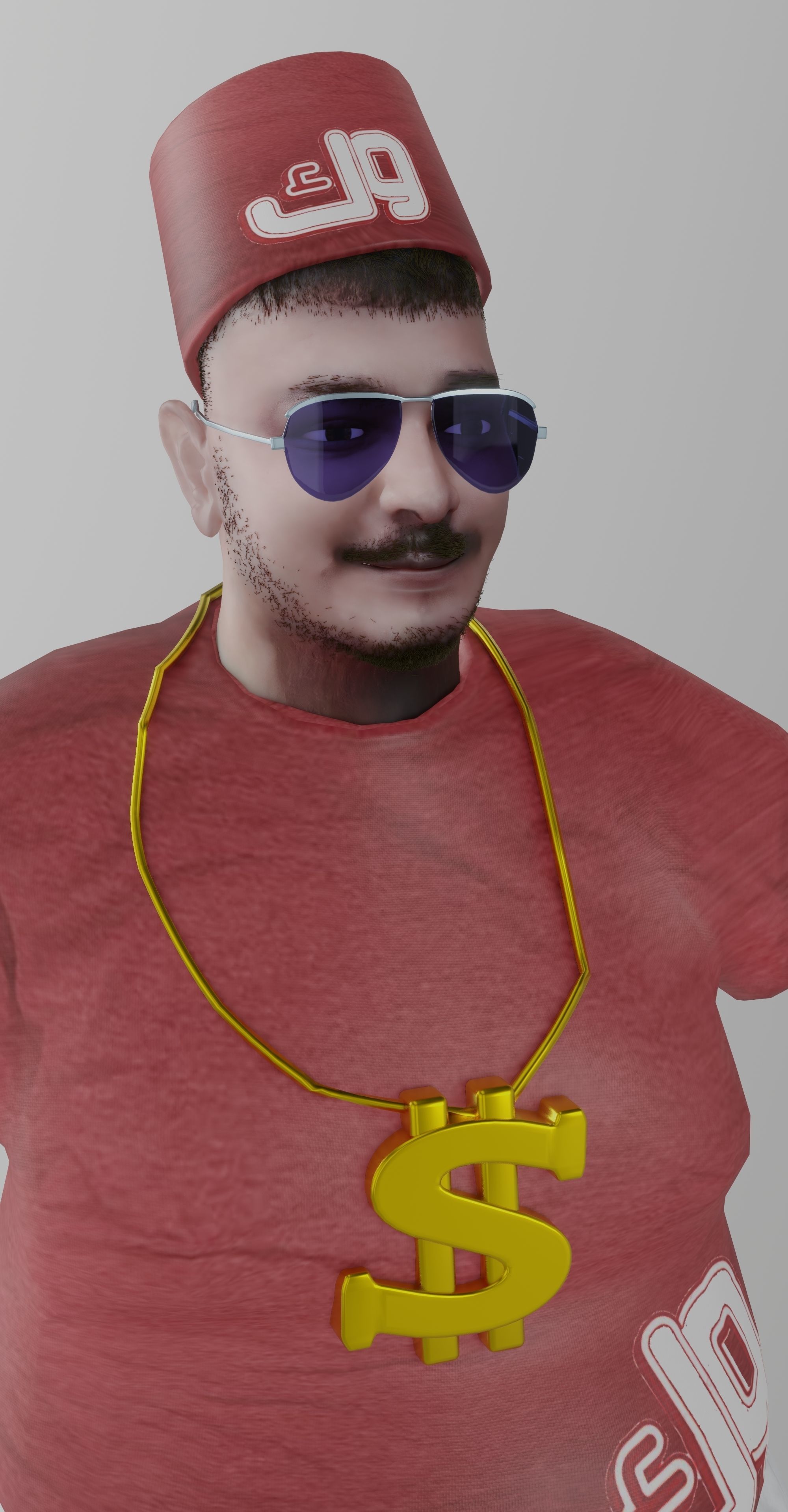 3D model Yasin Cengiz VR / AR / low-poly | CGTrader