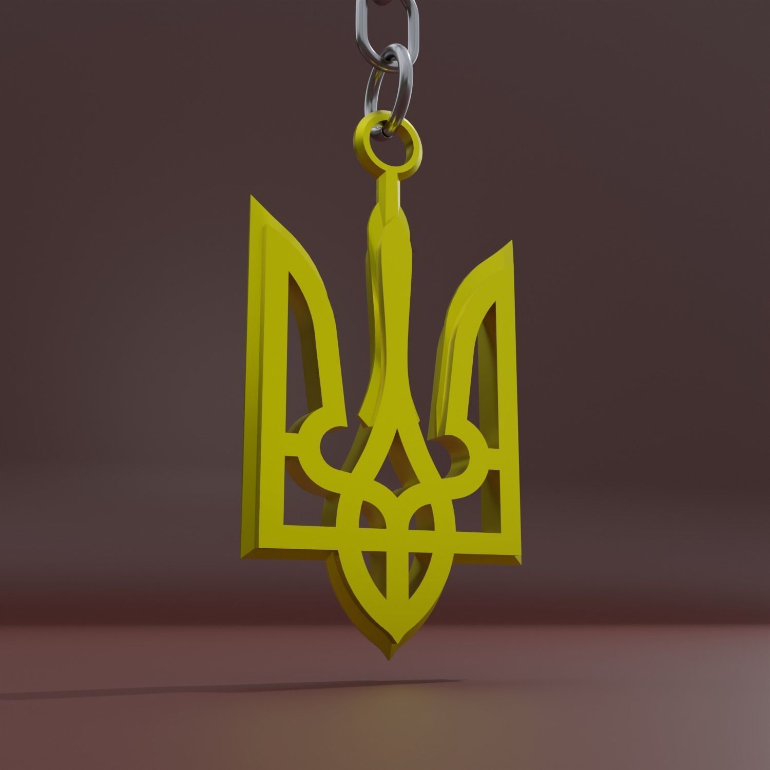 Printable TIDENT kaychain model free 3D model 3D printable | CGTrader