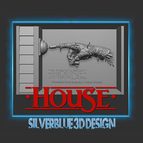 House PosterArt 3D model 3D printable | CGTrader