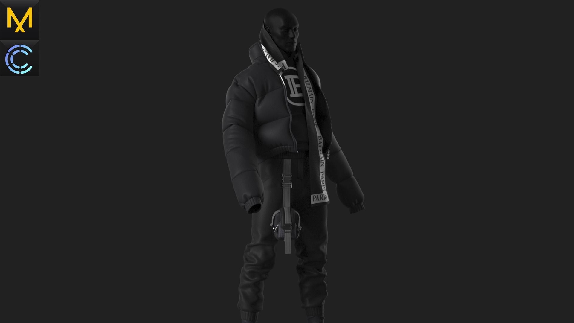 Outfit Male OBJ mtl FBX ZPRJ 3D model | CGTrader