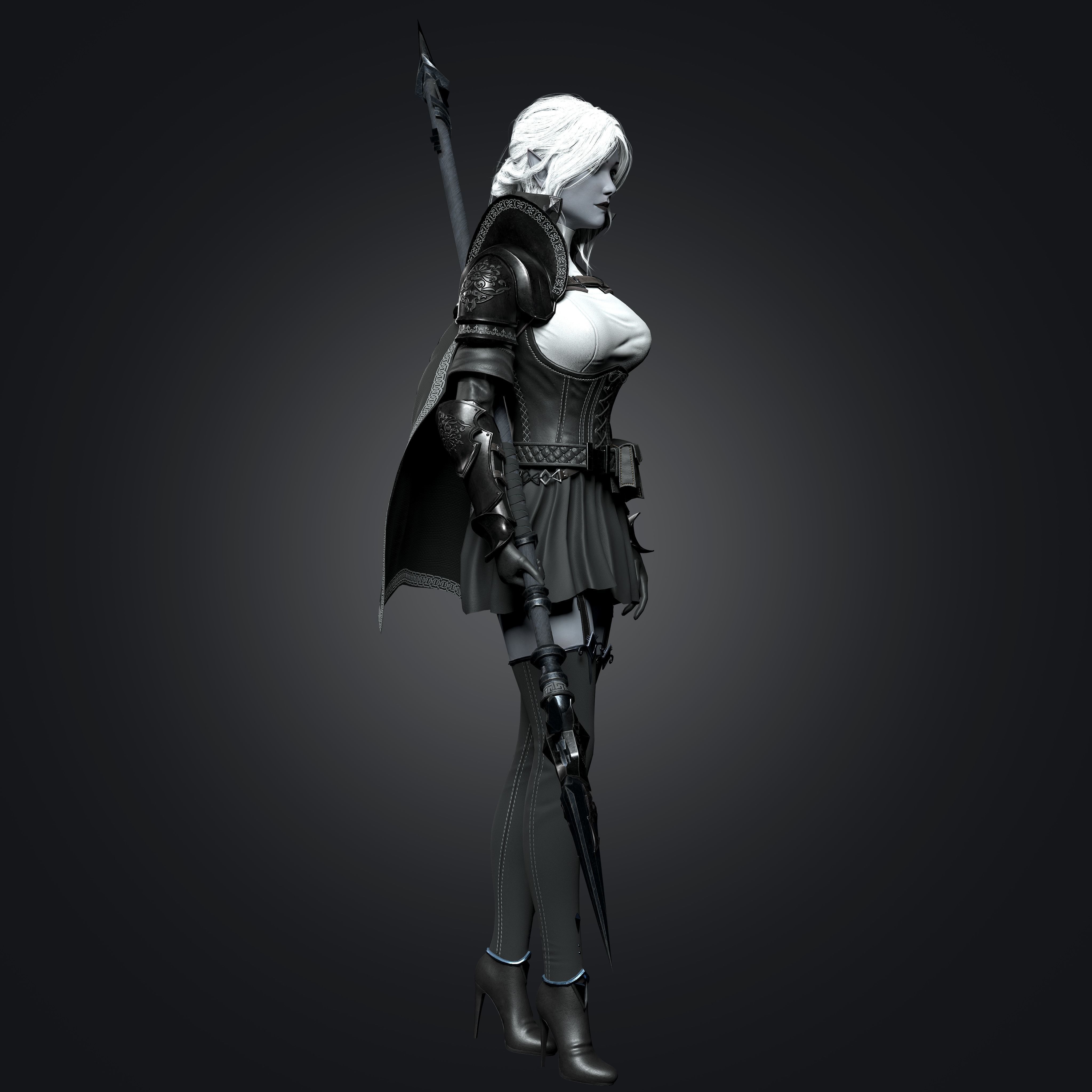 3D model Templar Assassin - Game Ready VR / AR / low-poly | CGTrader