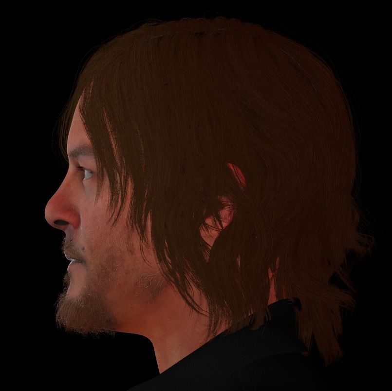 3D model The Walking Dead - Daryl Dixon Low Poly Rigged 3d model VR ...