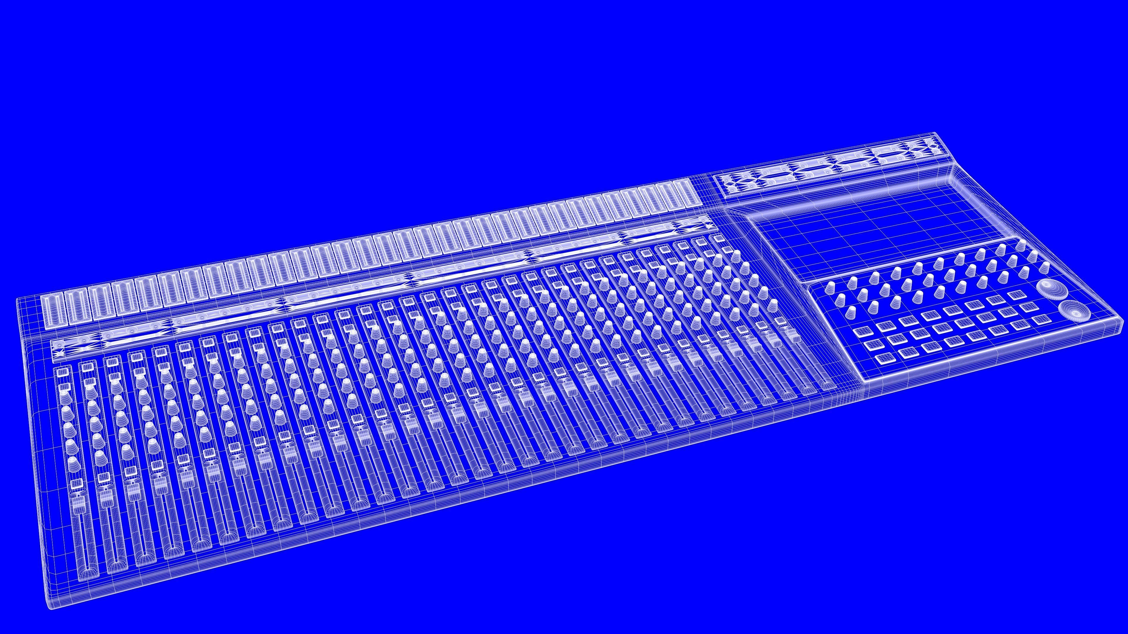 Mixing Console 3D model | CGTrader