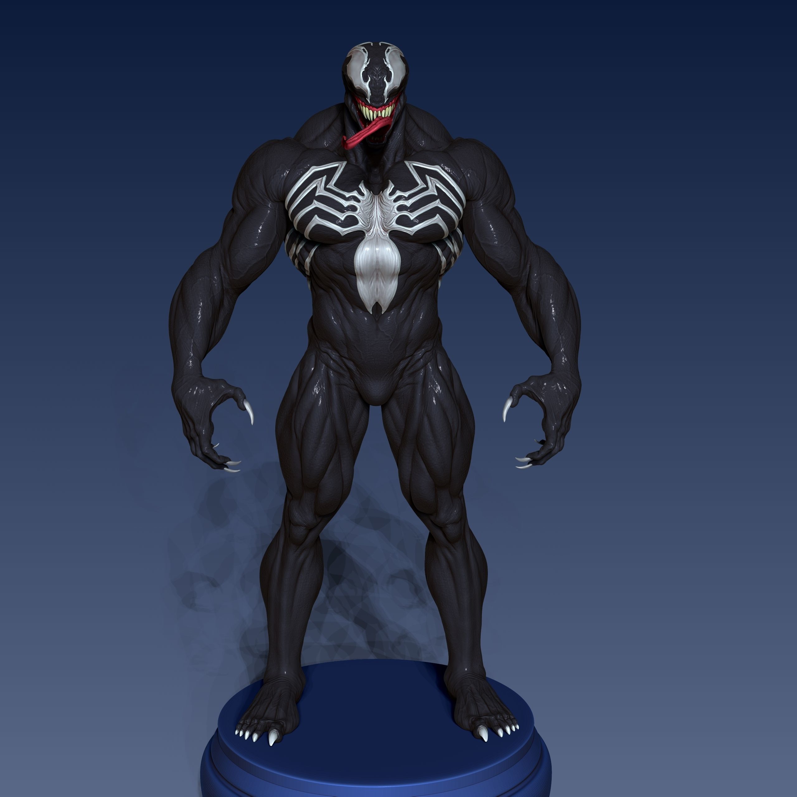 Venom for 3D printing 3D model 3D printable | CGTrader