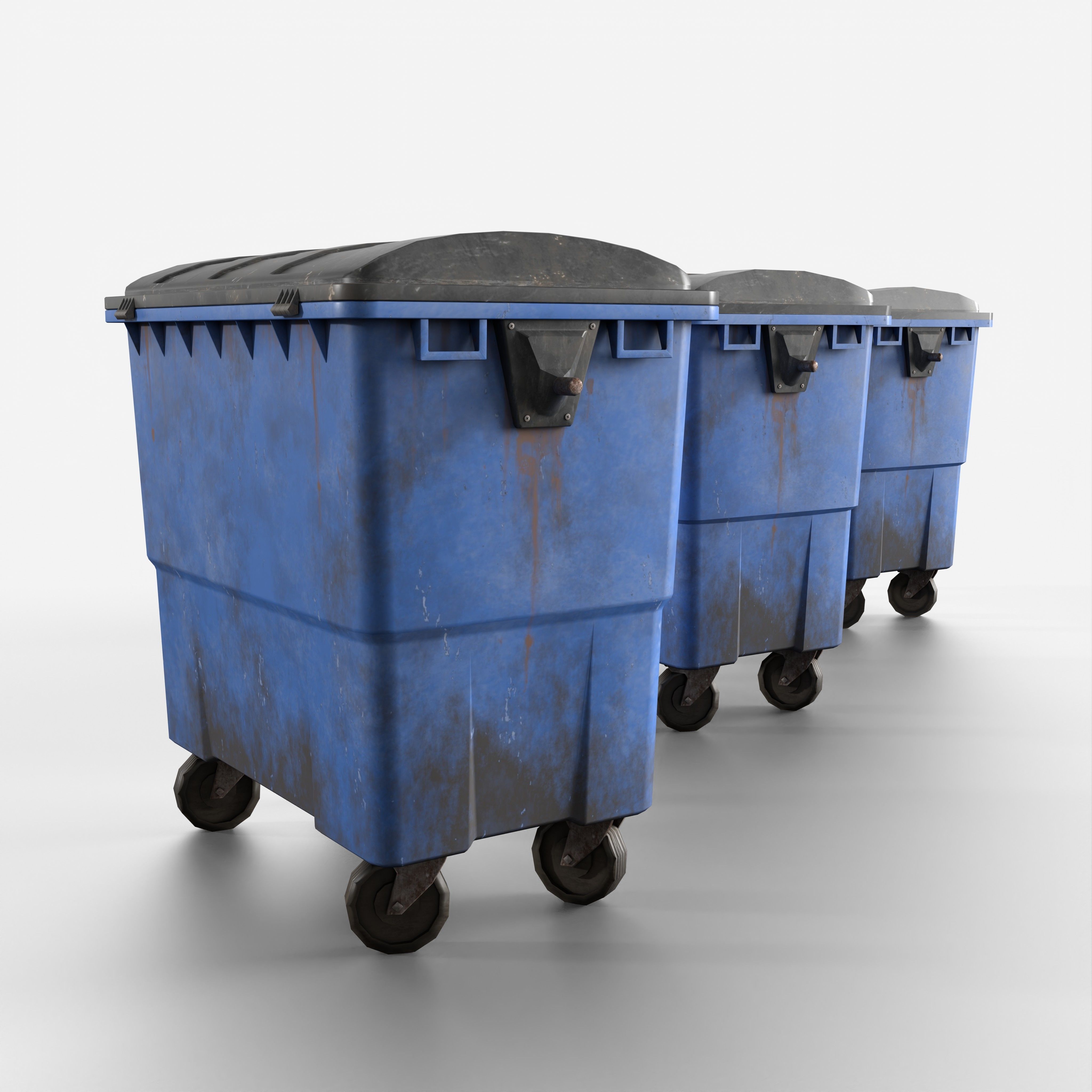 3D model Public Dumbster VR / AR / low-poly | CGTrader
