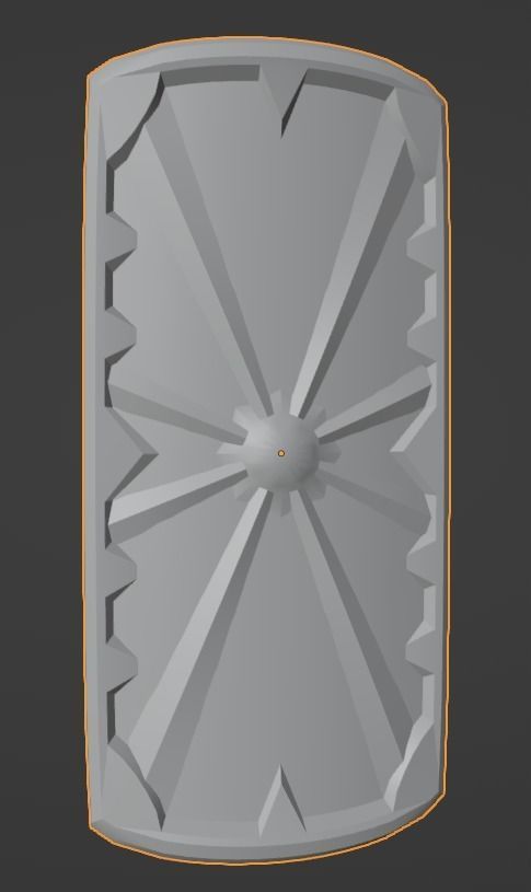 3D model great shield VR / AR / low-poly | CGTrader