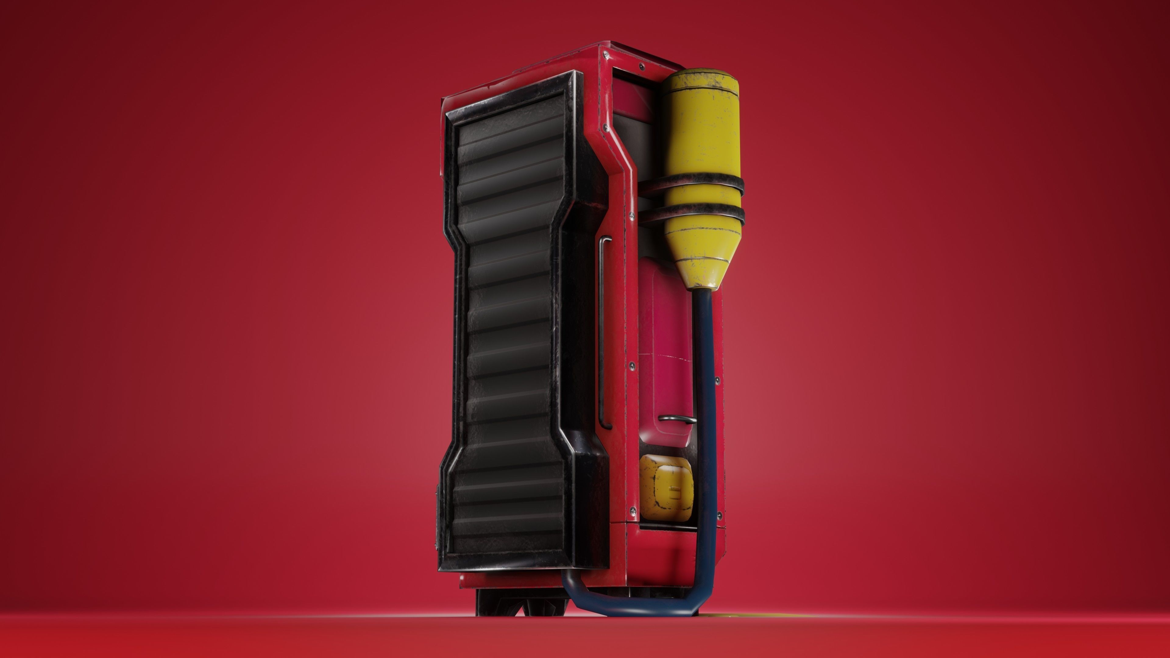 3D model Sci-Fi Vending Machine - Game Ready VR / AR / low-poly | CGTrader