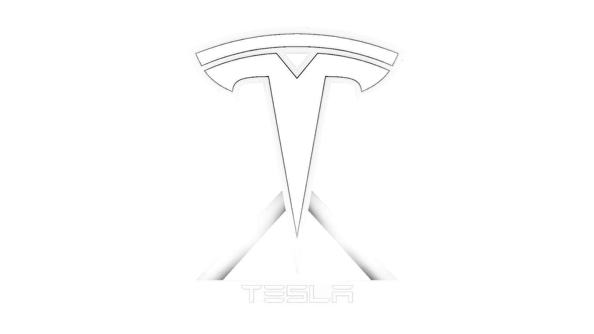 Tesla Logo 3D model 3D printable | CGTrader