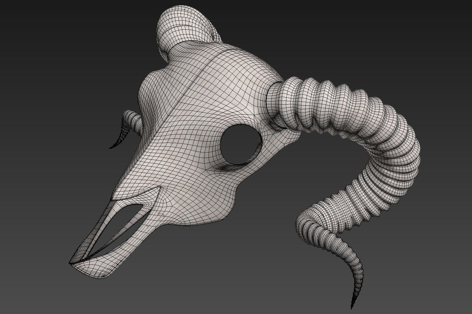 Ram Skull 3D model | CGTrader