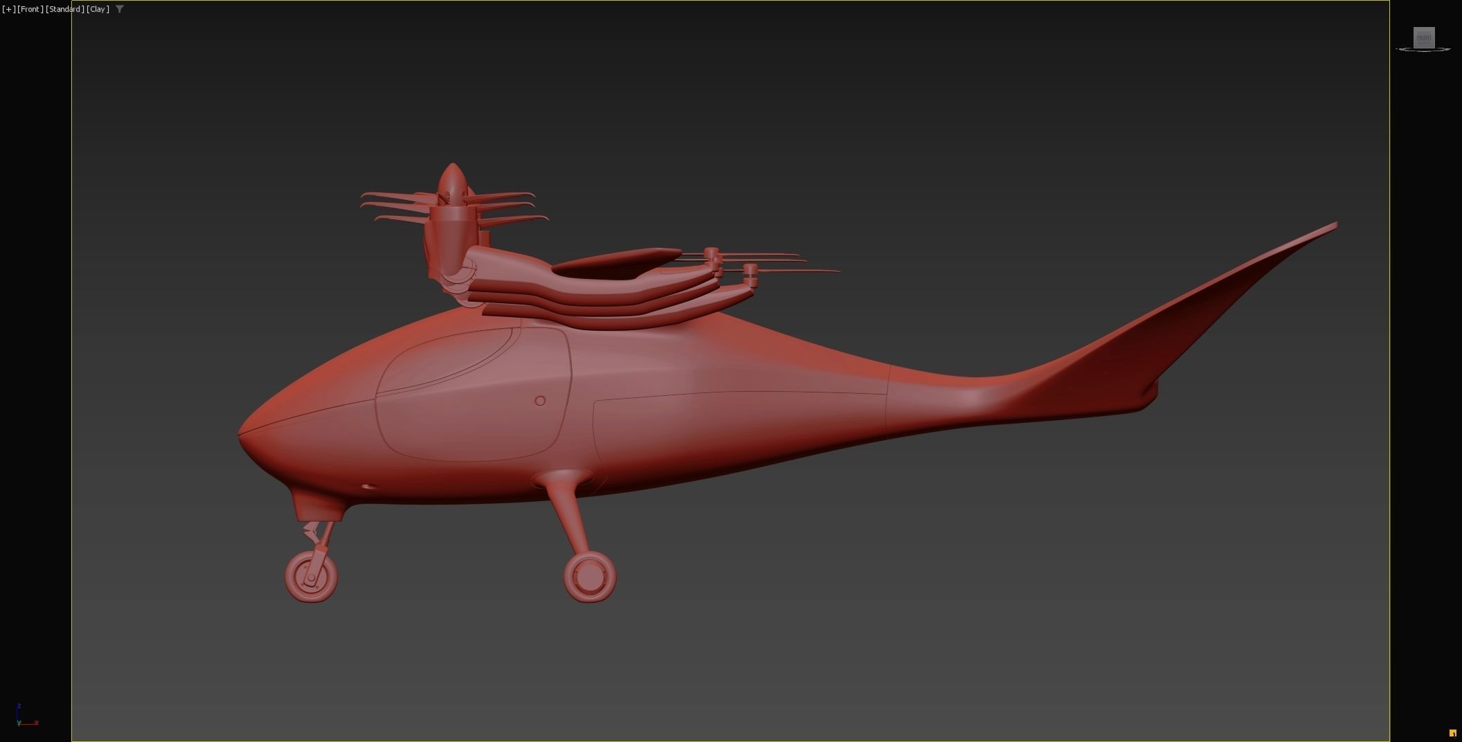 eVTOL Aircraft 3D model | CGTrader